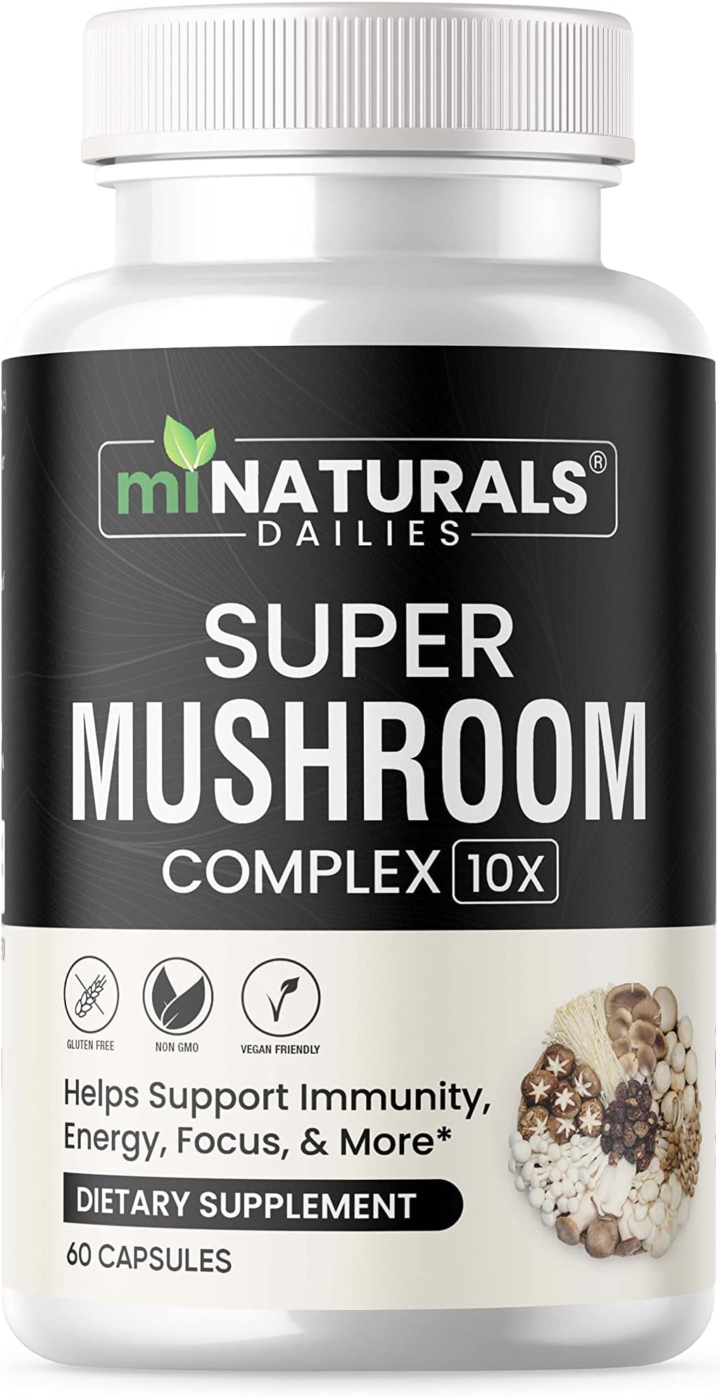 Amazon.com: AUMETO Ultra Mushroom Complex 10 in 1 Formula - with Lion's ...