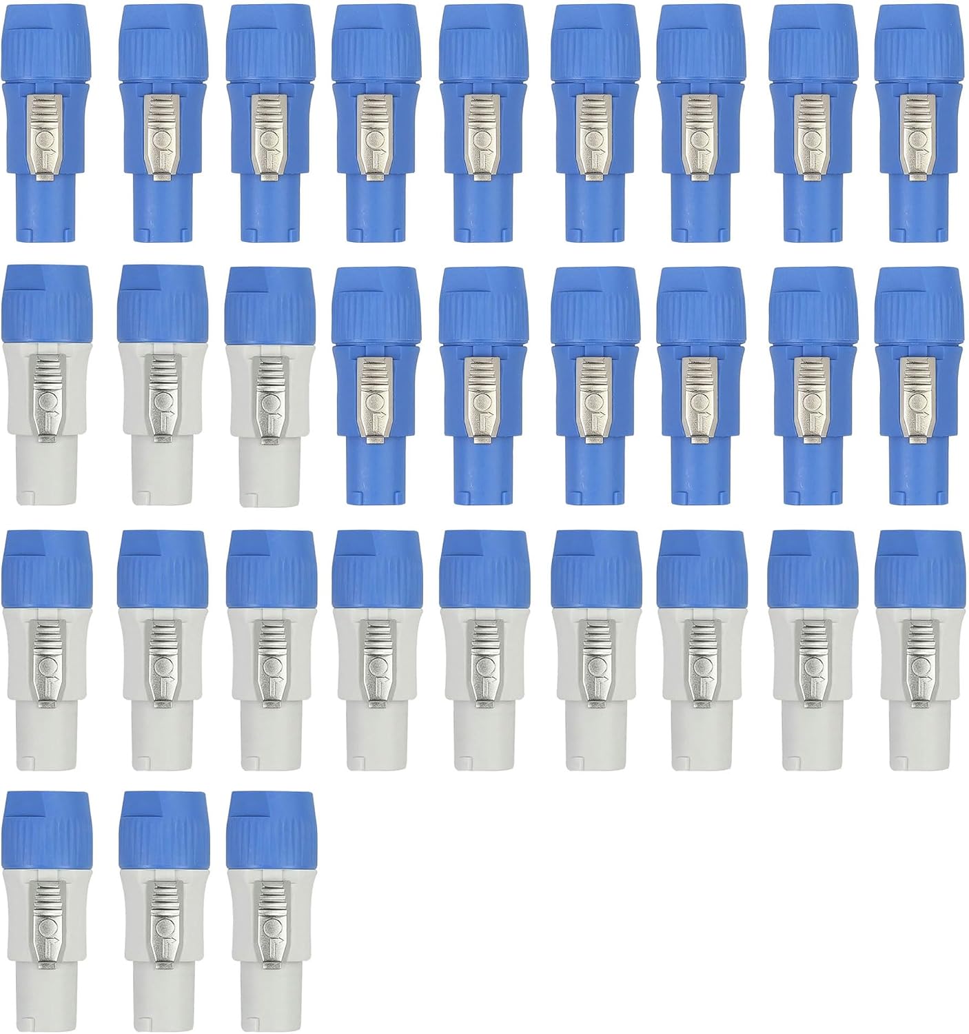 Amazon.com: 30 Set PowerCON Type A NAC3FCA+ NAC3MPA-1 Chassis Plug ...