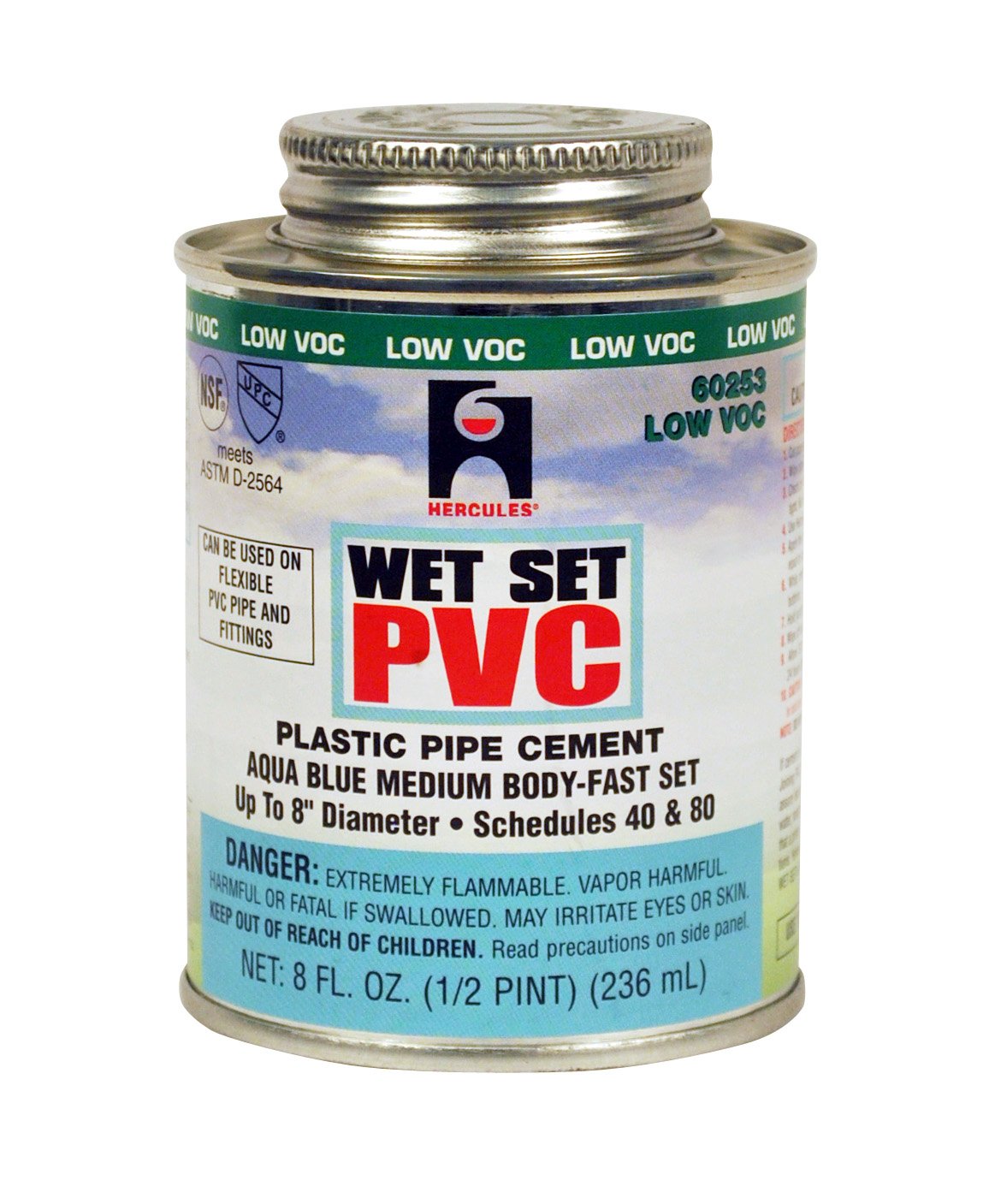 Wet Set PVC - Aqua Blue - Dauber In Cap - Contact Cements - Amazon.com