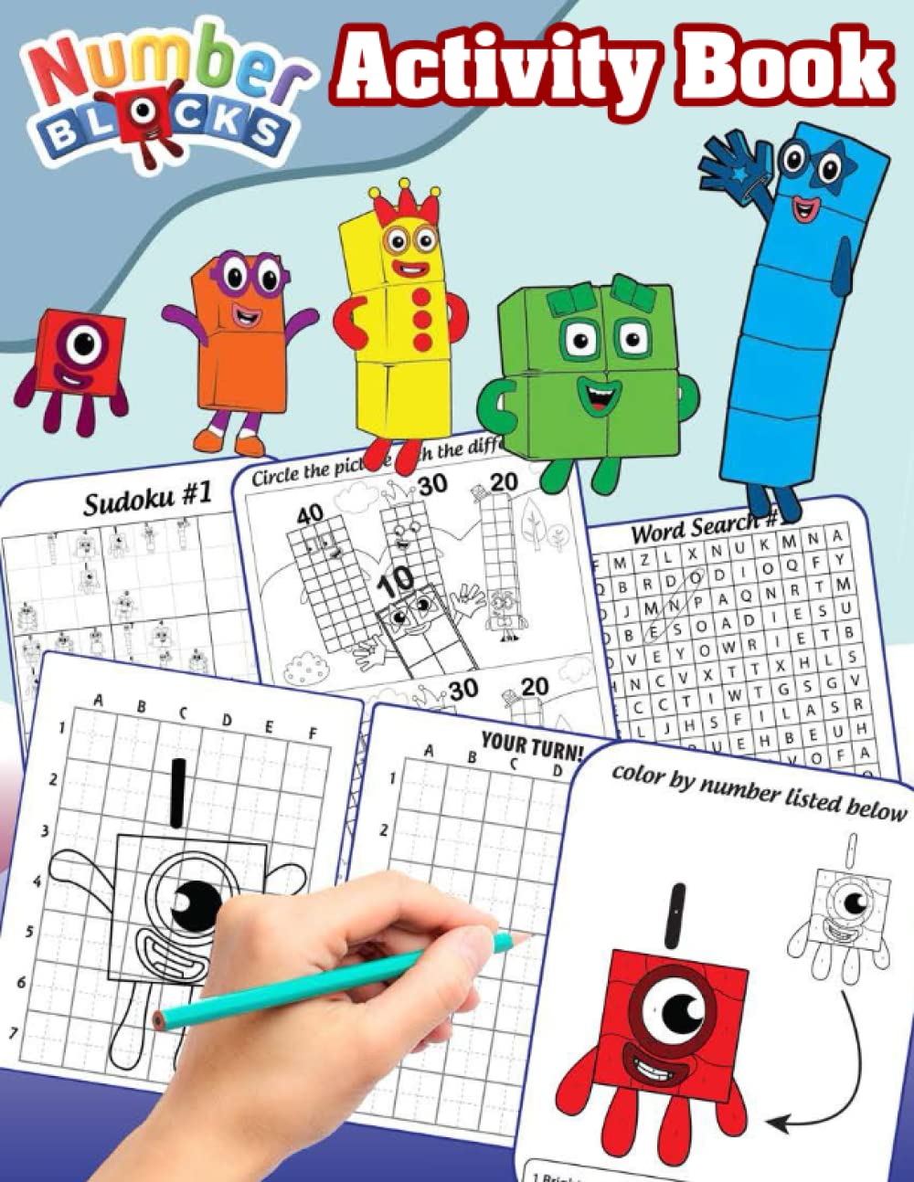 Buy Numberblocks Activity Book: Never been so much activity: Maze ...