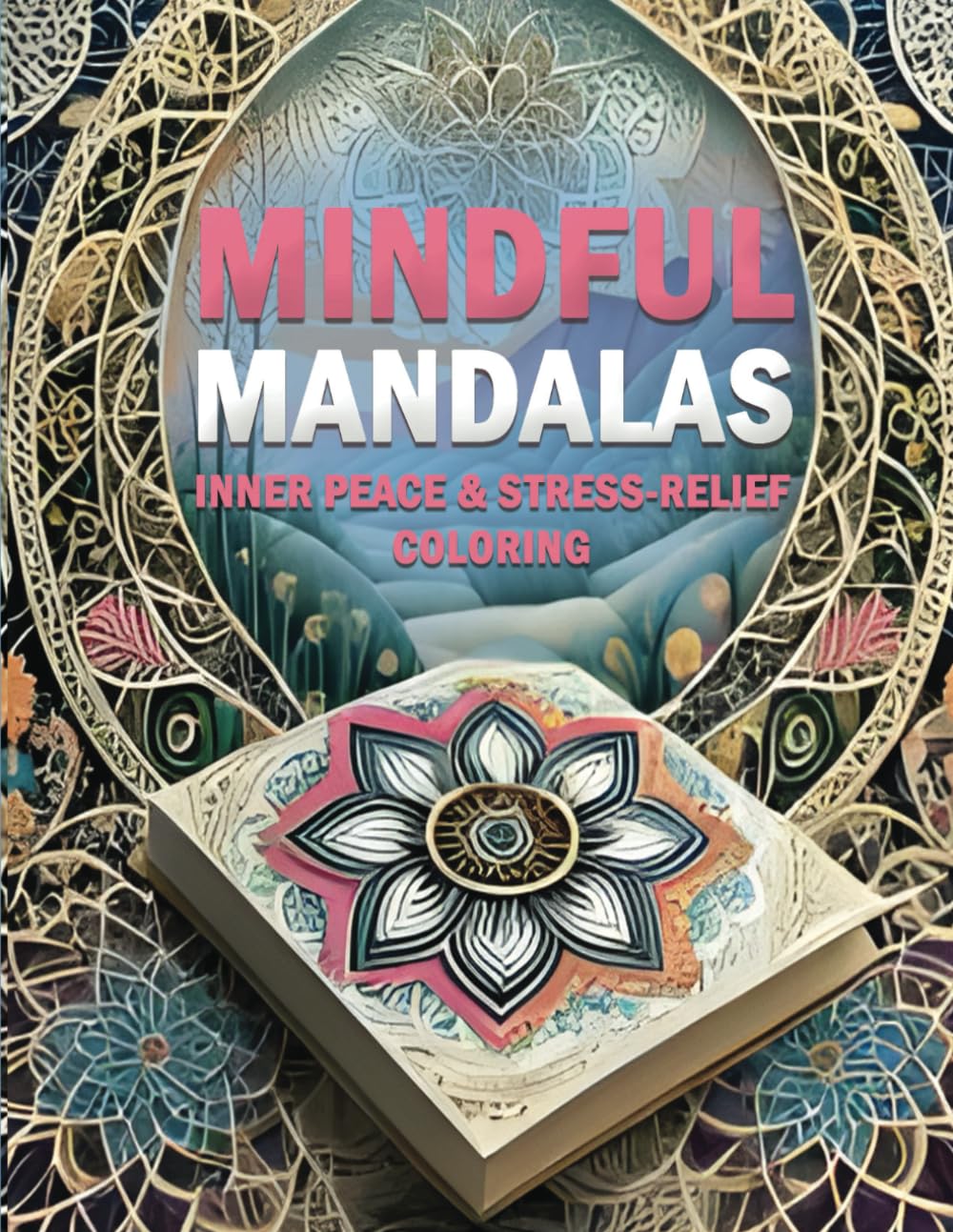 Amazon.com: MINDFUL MANDALAS: Inner Peace & Stress-Relief coloring ...