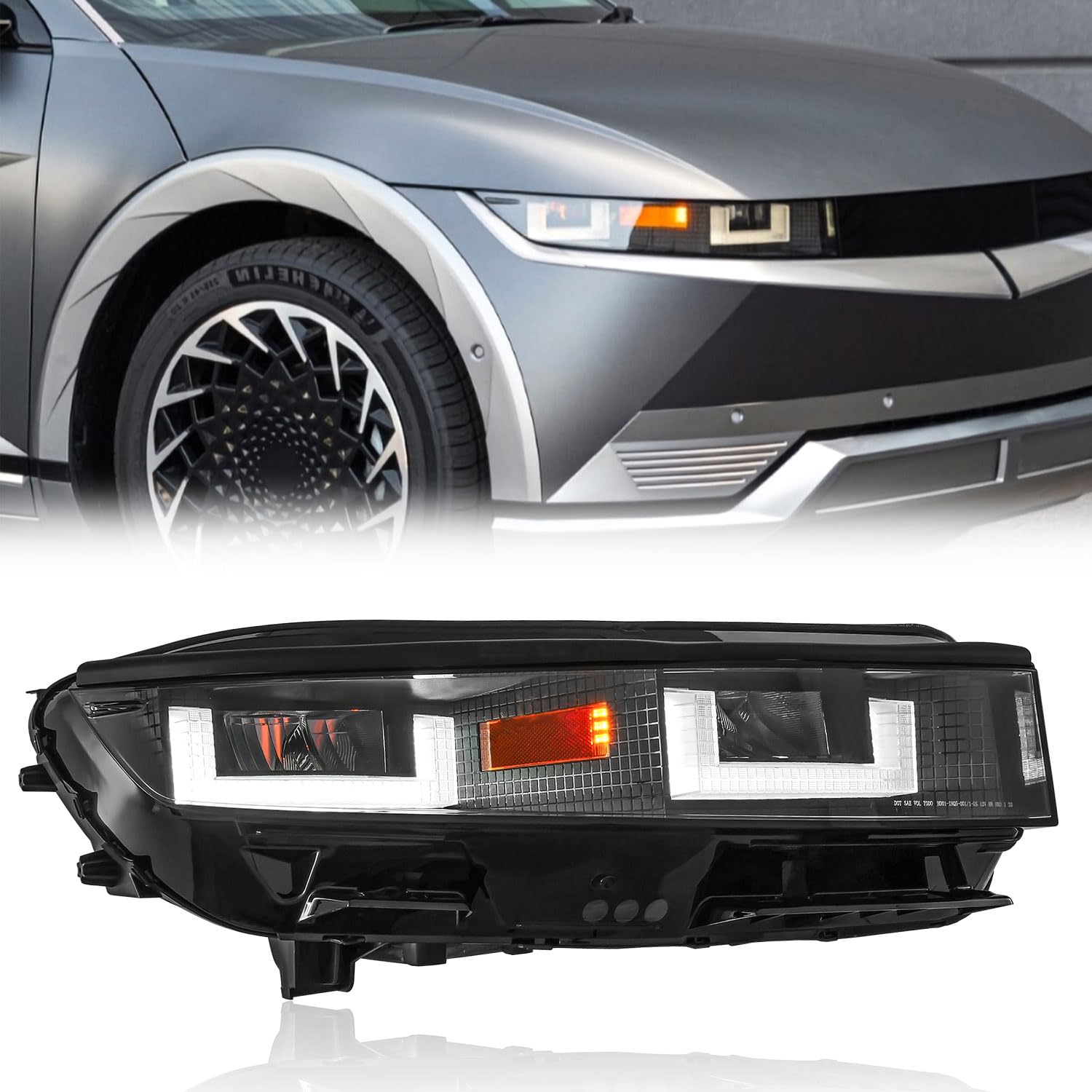 Amazon.com: TODO Headlights Assembly Compatible with 2022 2023 2024 ...