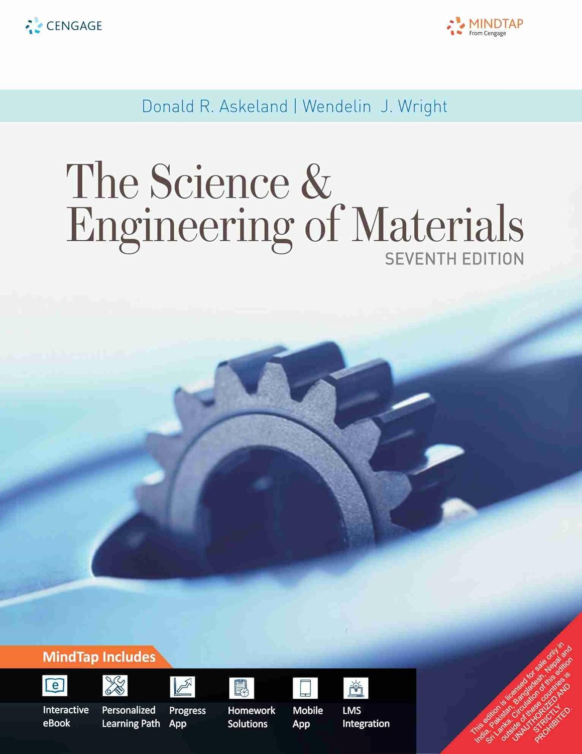 The Science and Engineering of Materials: Askeland Wright ...
