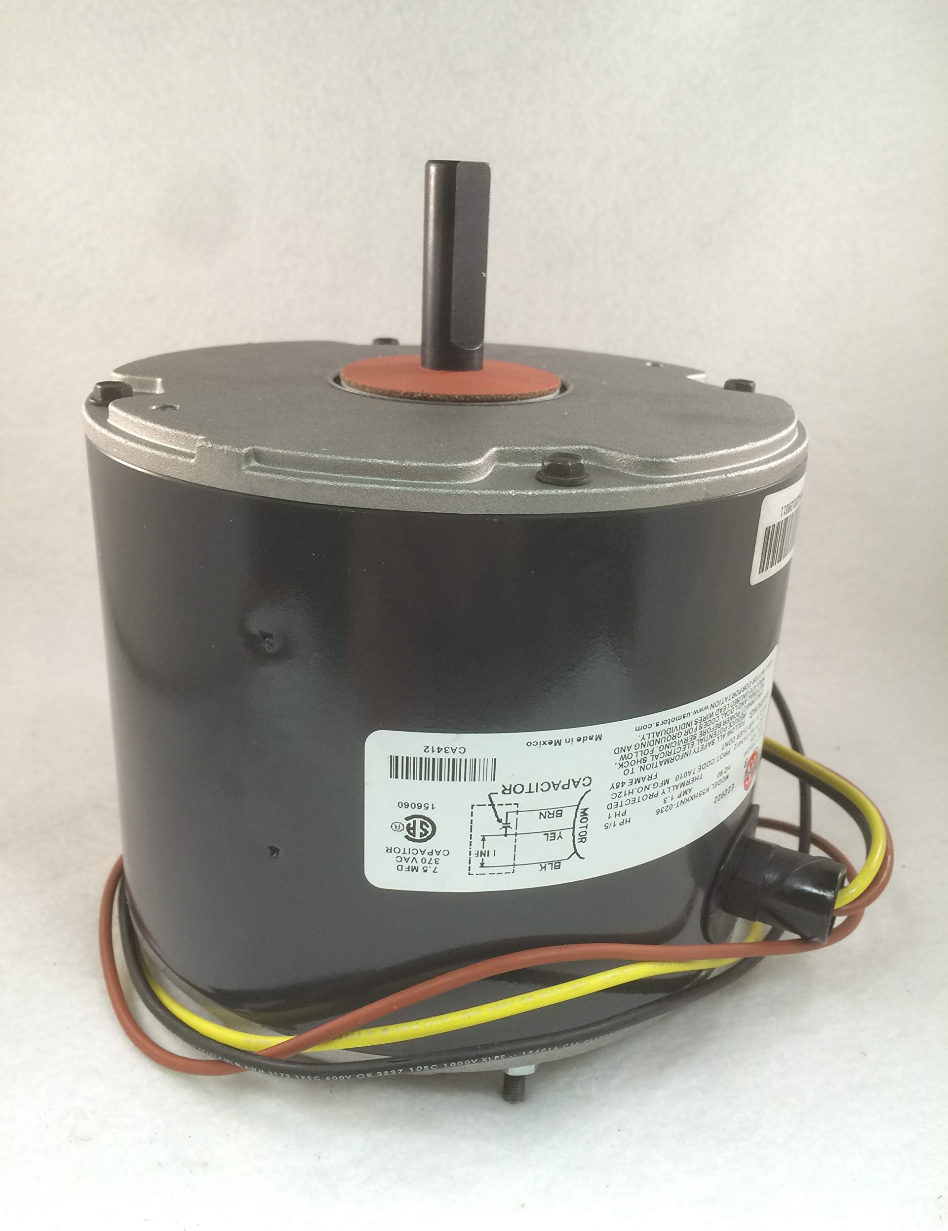 HC39GE468 - Carrier GE/Genteq Replacement Condenser Fan Motor 1/4 HP ...