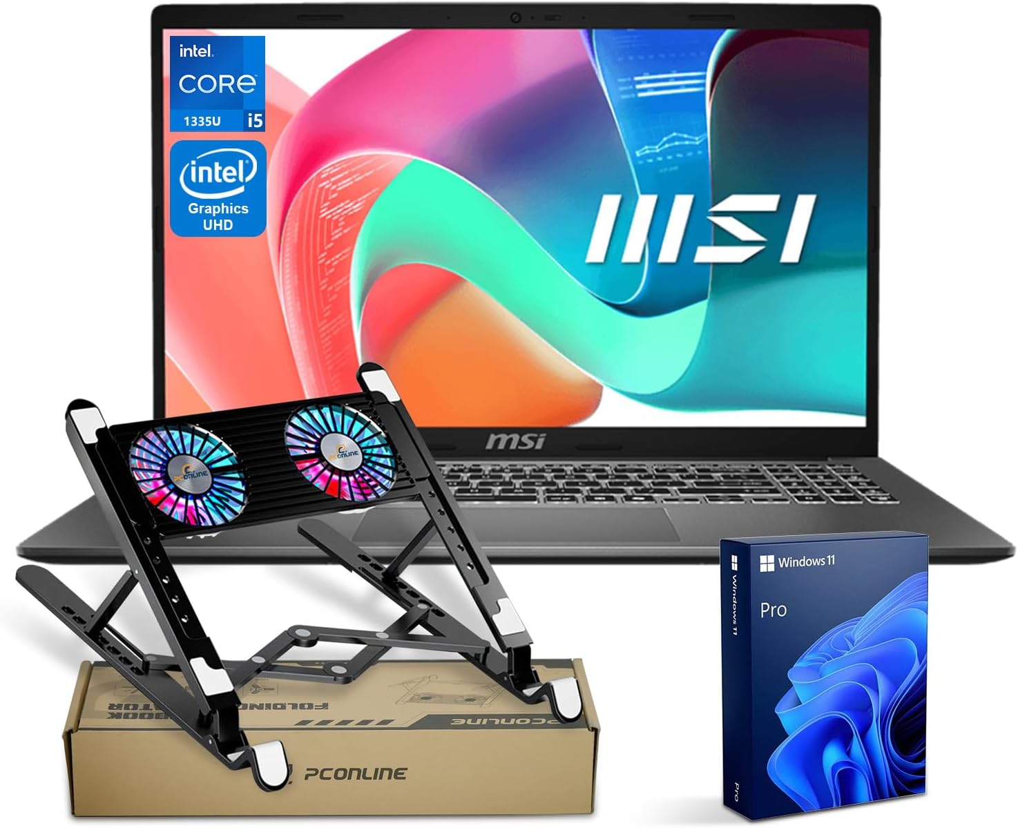 Amazon.com: MSI Modern Pro 15 F13MG AI Laptop with Copilot Assistant ...