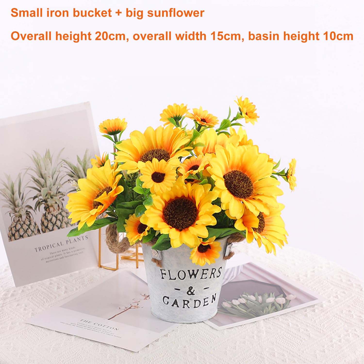 Wedding Sunflower Bucket Sunflower Inspiration
