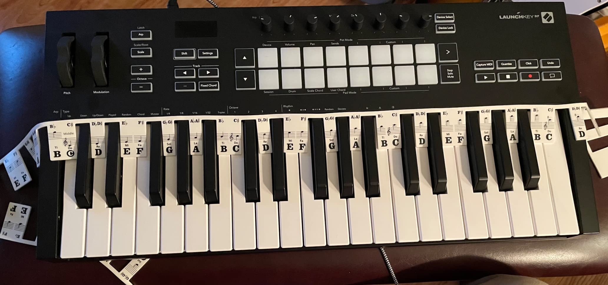 $3/mo - Finance Piano Keyboard Stickers,Piano Keyboard Stickers Rakes ...