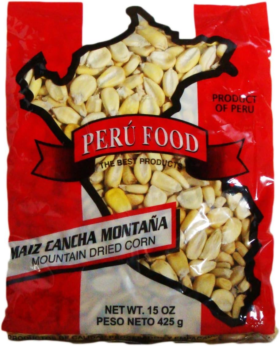 Amazon.com : Peru Food Maiz Cancha Mountain Dried Corn 15 Oz. (3-Pack ...