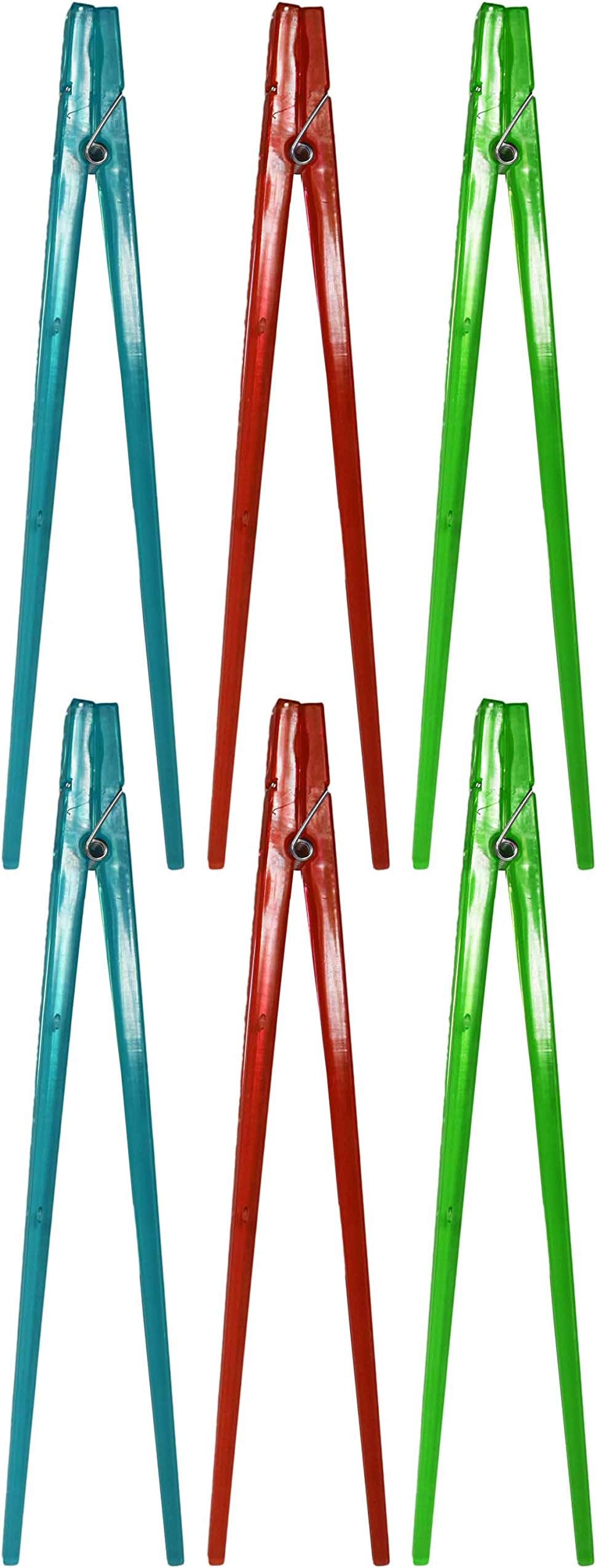 Amazon.com: Set of 6 Assorted Clothespin Chopsticks! 9" Inches Long ...