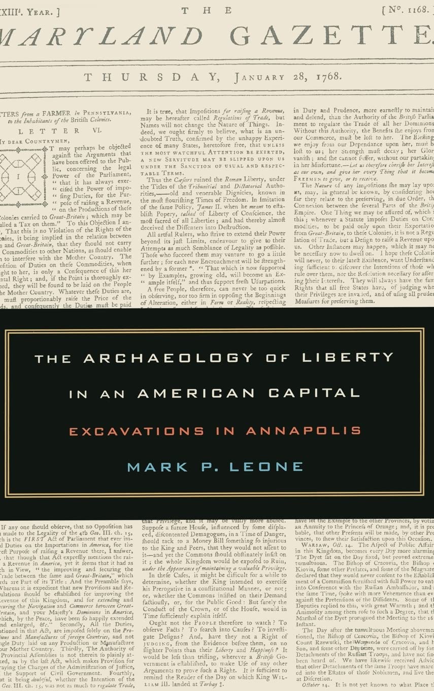 Amazon.com: The Archaeology of Liberty in an American Capital ...