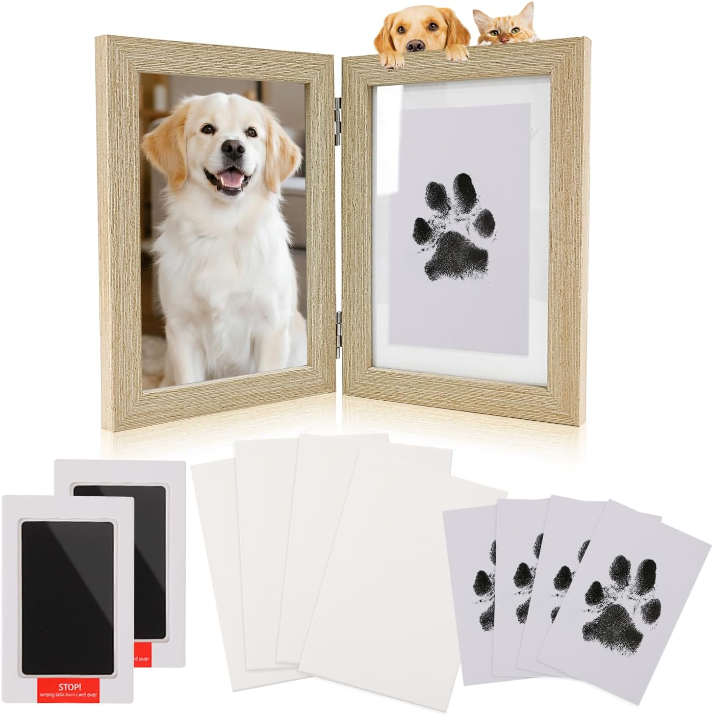 SahCognitual Pet Paw Print Kit for Dogs, Dog Paw Print Kit, Baby ...