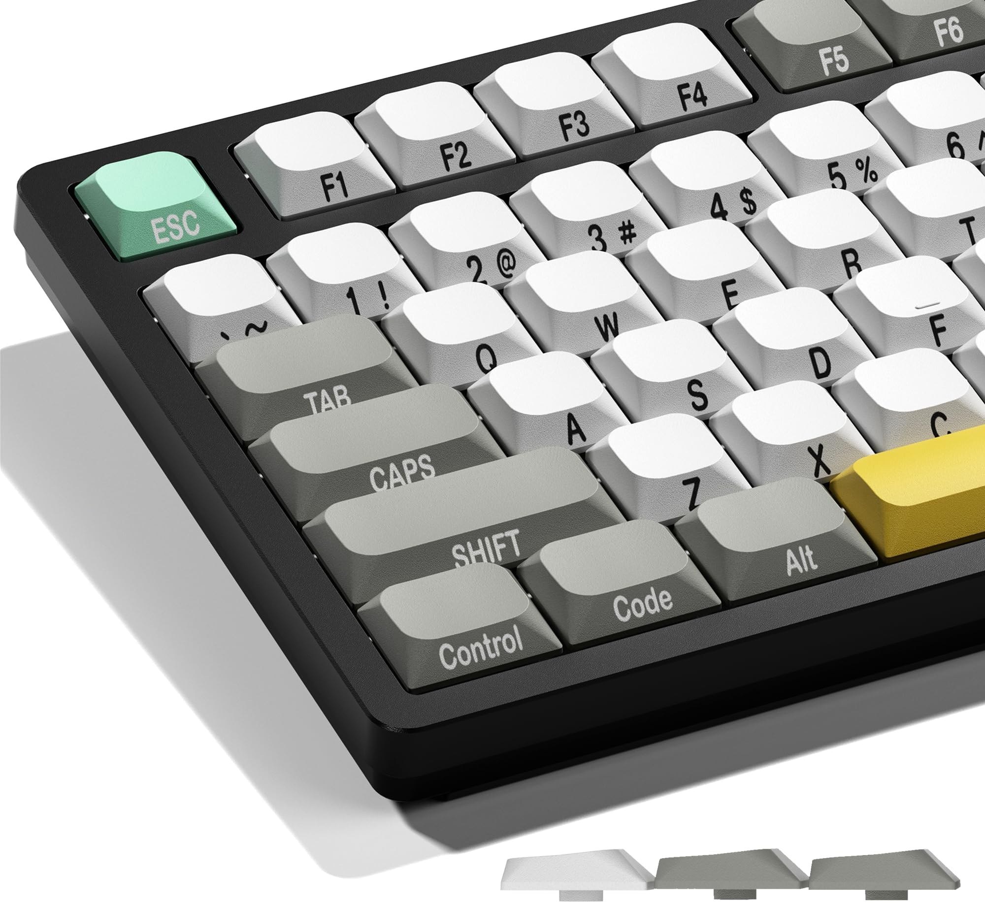 Amazon.com: OHY Low Profile Keycaps - XVX Side Printed Custom PBT ...