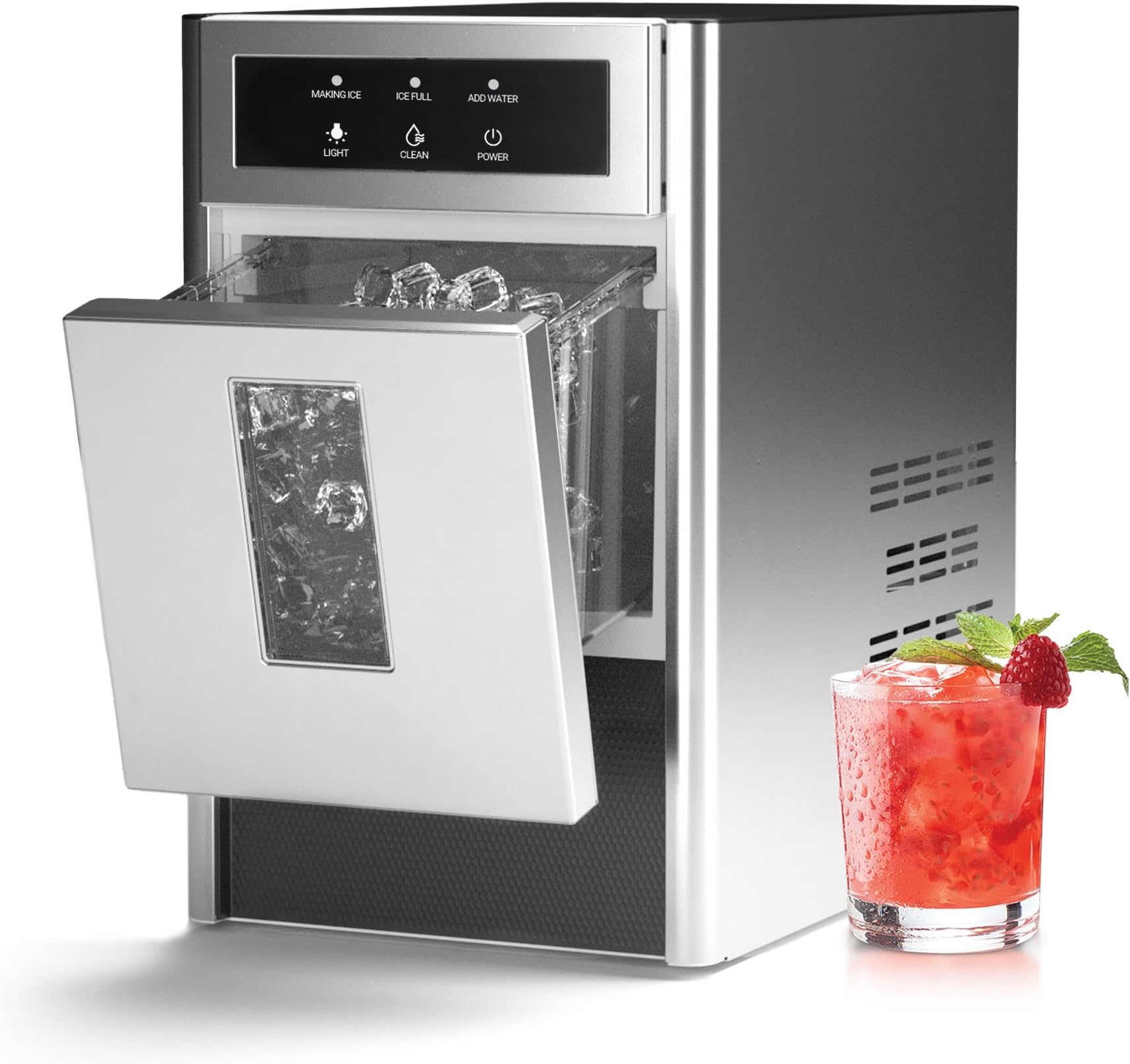 Amazon.com: Nugget Ice Maker Countertop, 44 lbs/Day Chewable Ice Maker ...