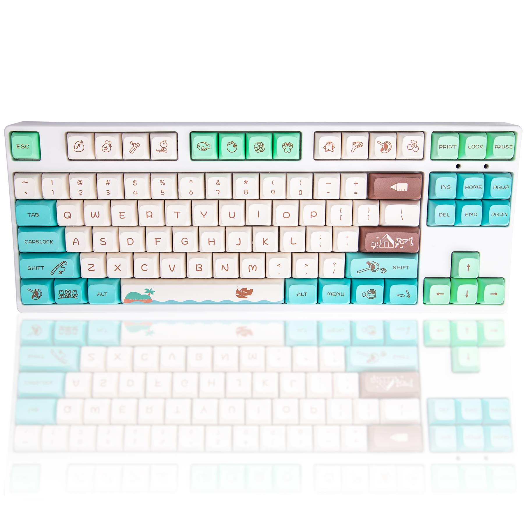 135 Keys Set Xda Profile Custom Keycaps Pbt Dye Sublimation ...