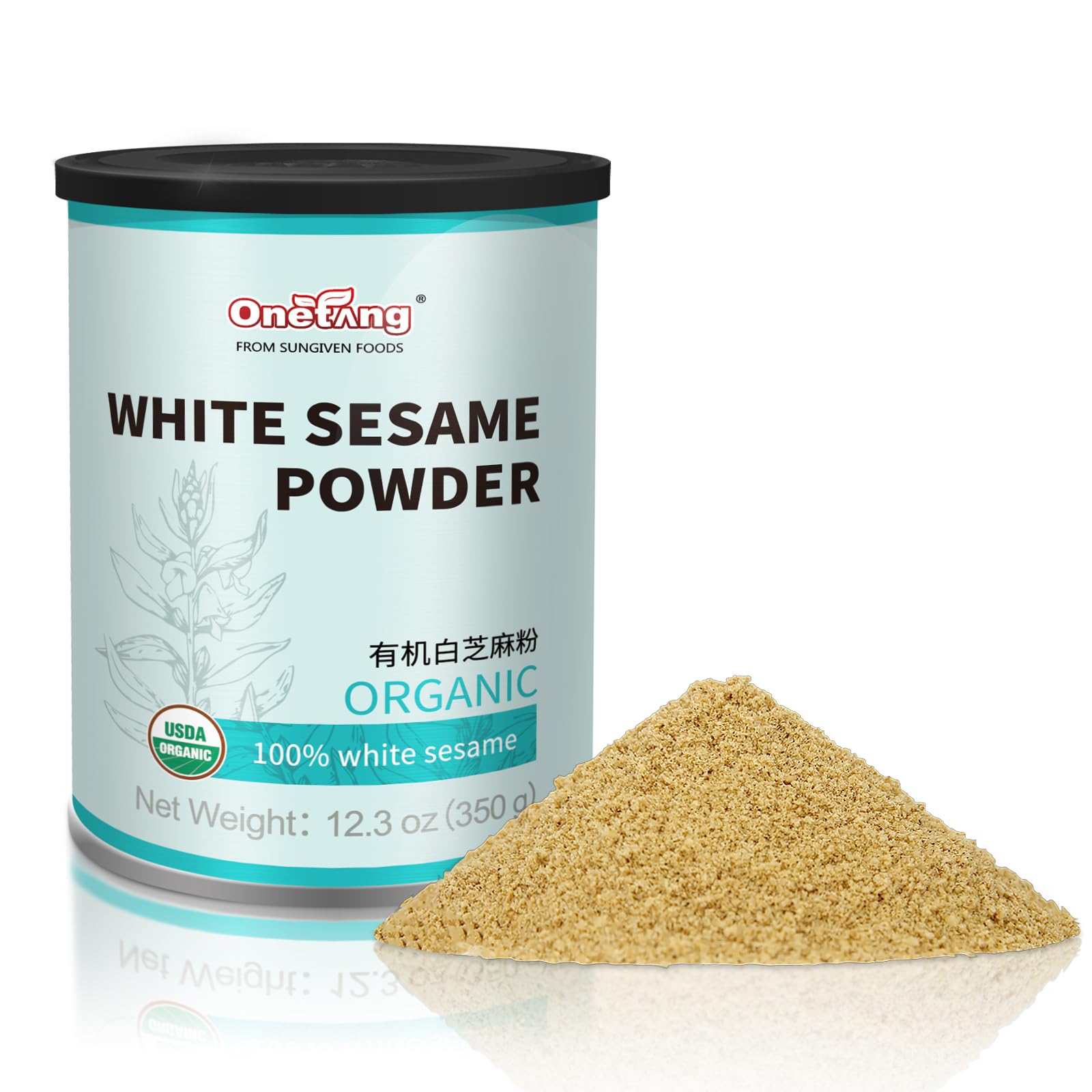 Snapklik.com : ONETANG Organic White Sesame Powder,No Sugar,Plant Based ...