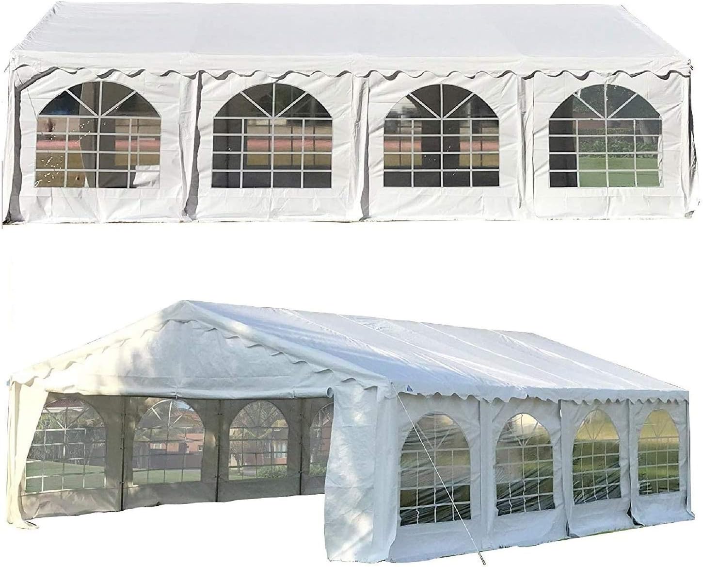 Amazon.com : DELTA 26'x20' Budget PVC Party Tent, Heavy Duty Wedding ...