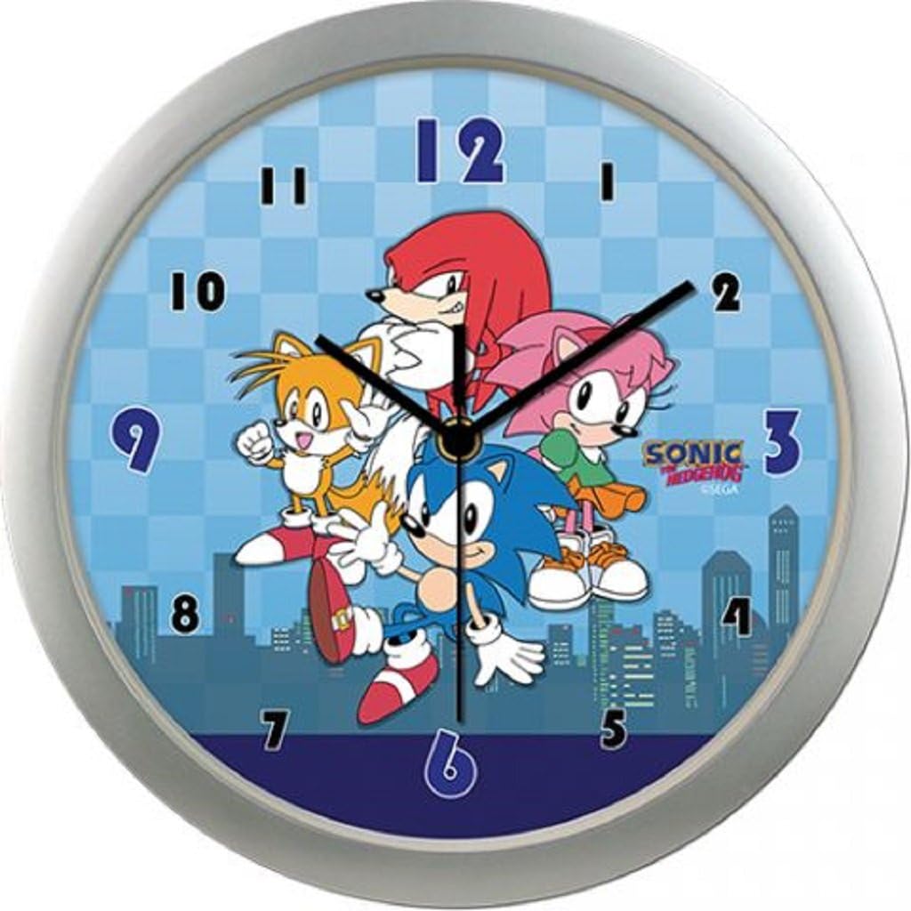 Amazon.com: Sonic Classic- Main Group with City Wall Clock : Home & Kitchen