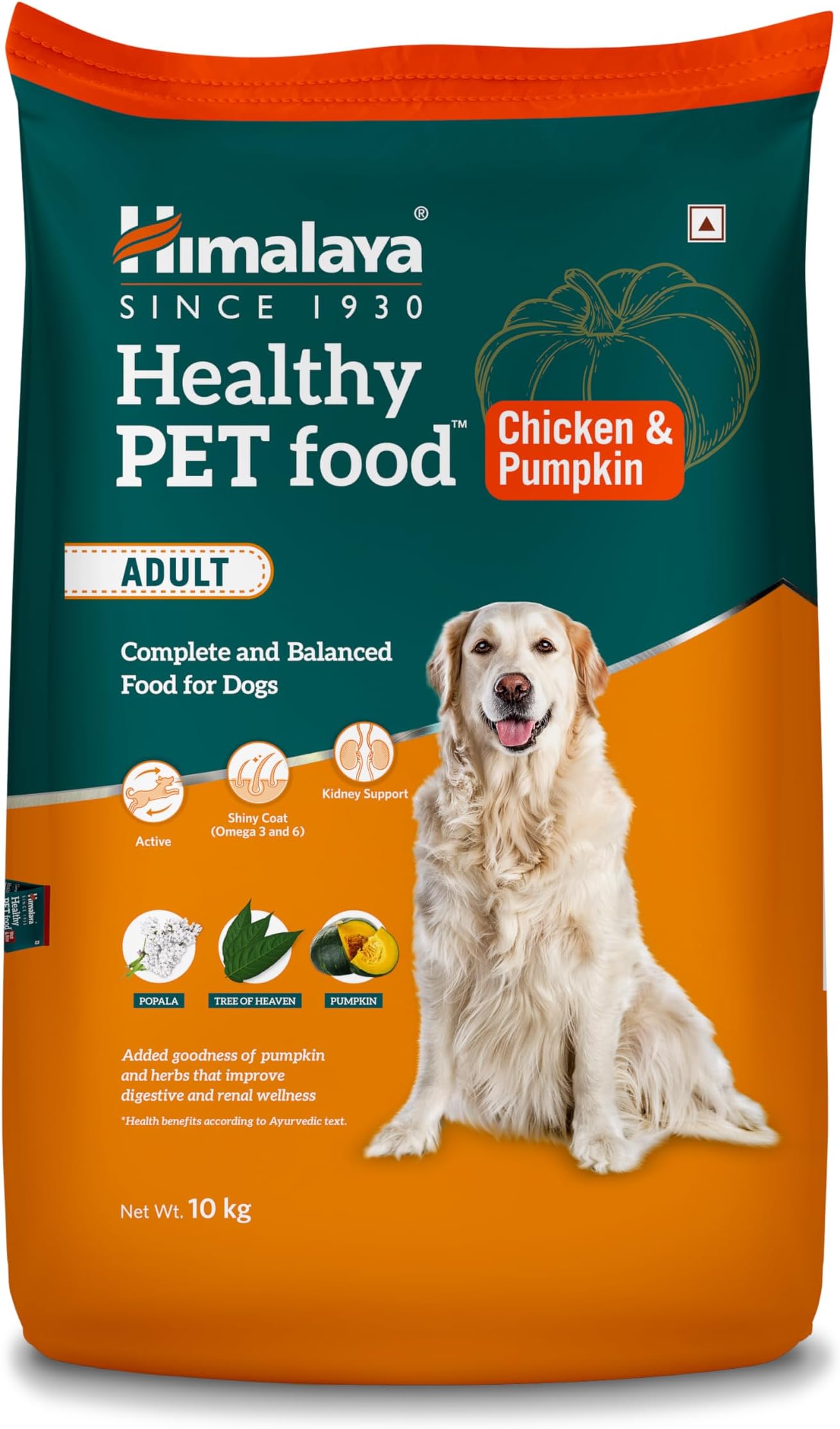 Pedigree Adult Dry Dog Food, Chicken & Vegetables, 10 kg, Contains 37 ...