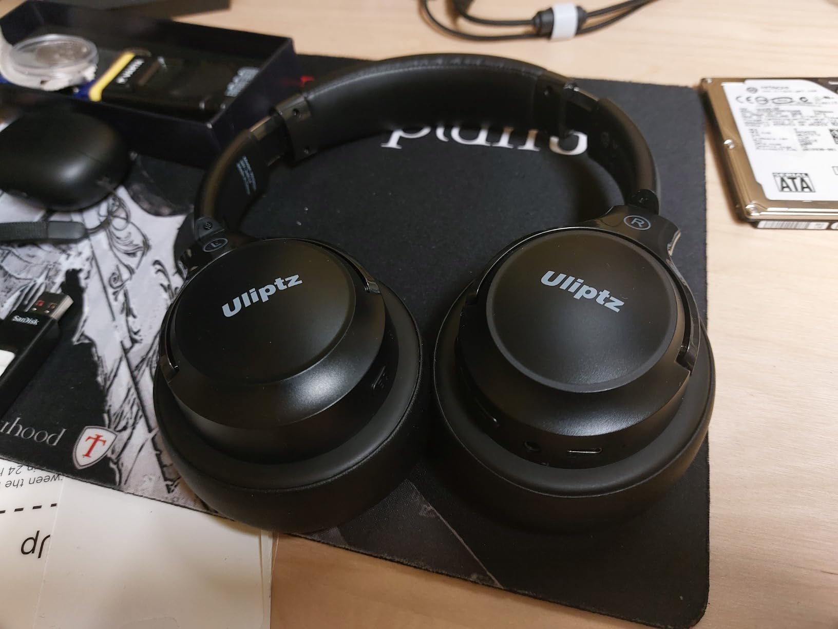 Uliptz Cuffie Wireless Bluetooth 5.3, 65 Ore Di Riproduzione, 6 EQ ...