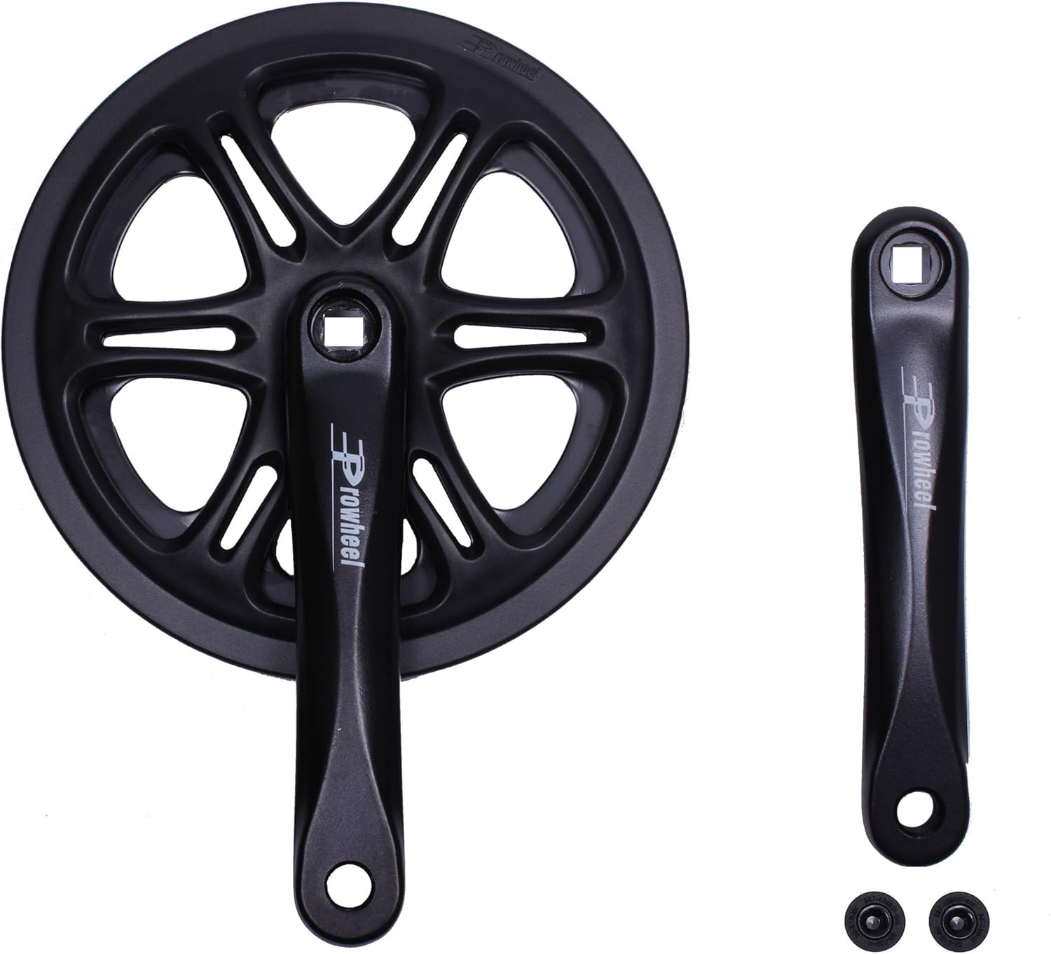 Amazon.com : PROWHEEL 170MM MTB Bike Crankset,48T Steel Chainring ...