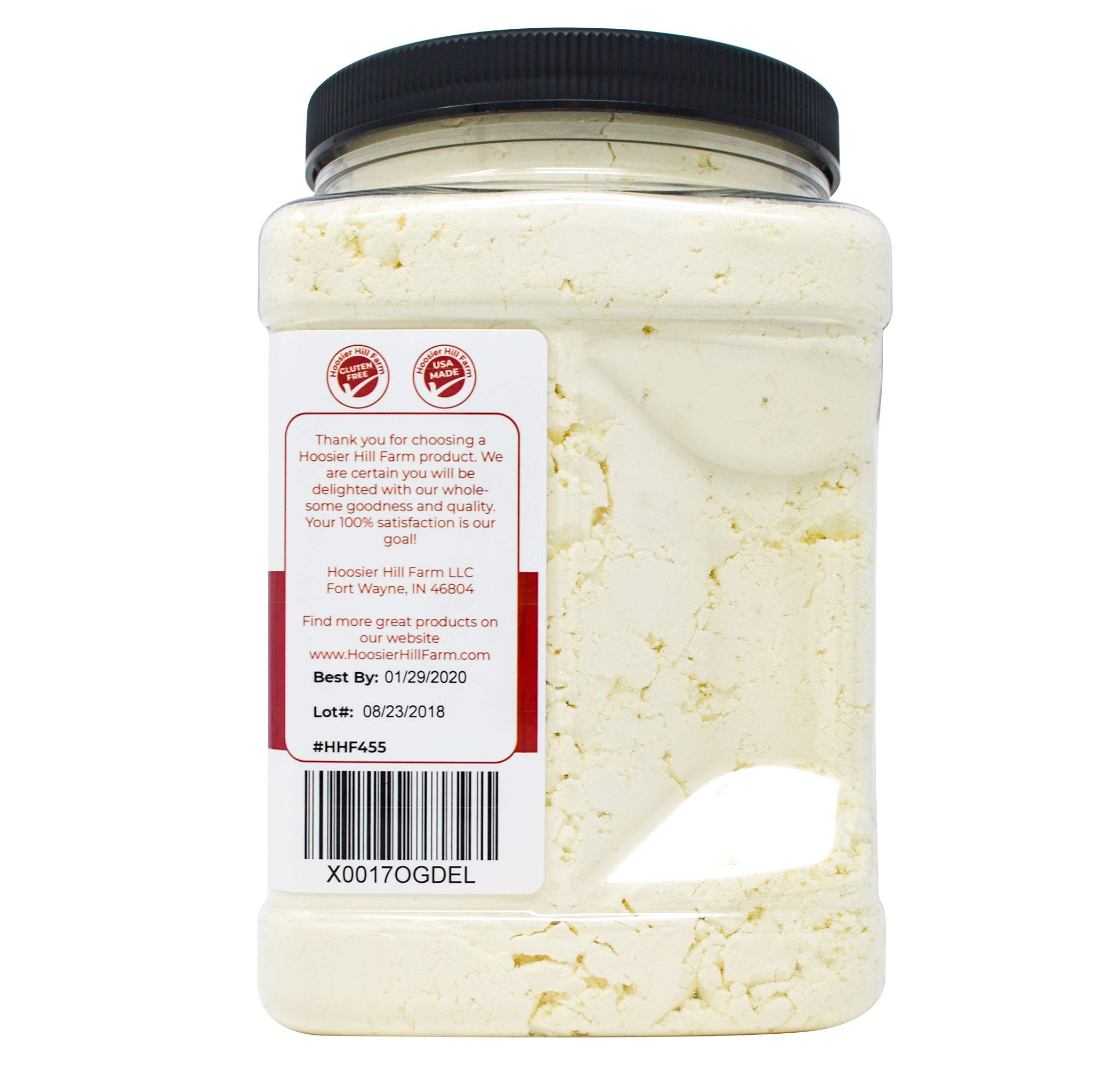 Buy Hoosier Hill Farm White Cheddar Cheese Powder, Cheese Lovers, 2 ...