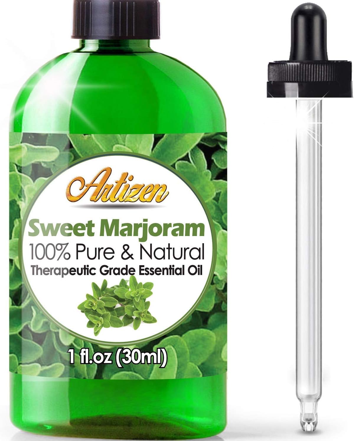 Amazon.com: Artizen Sweet Marjoram Essential Oil (100% Pure & Natural ...