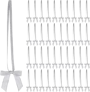 Amazon.com: Meseey 50pcs 8 Inch Stretch Elastic Loops with Pre-Tied ...