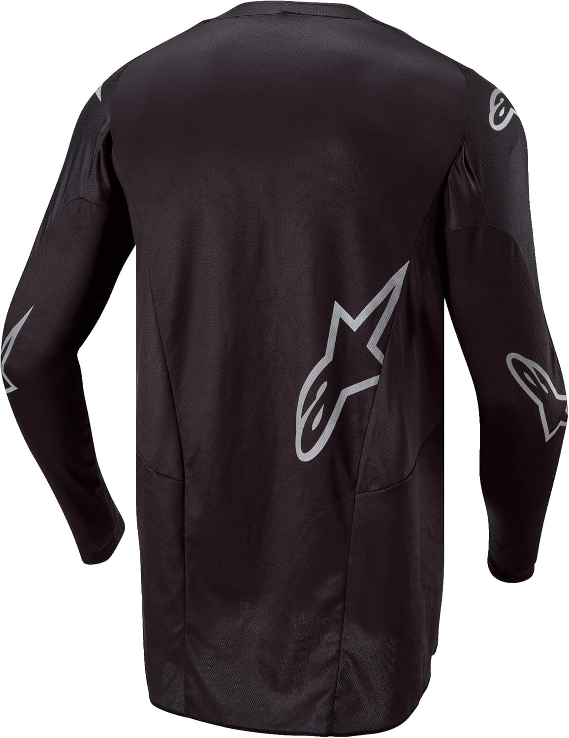 Alpinestars 3762324-10-L: Racer Graphite Jersey Black Lg