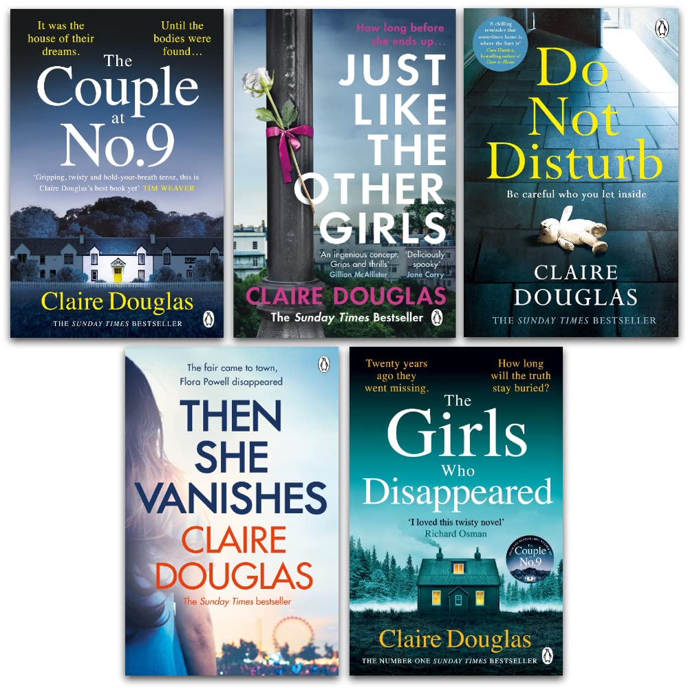 Claire Douglas Collection: 5-Book Set includes The Couple at No. 9 ...