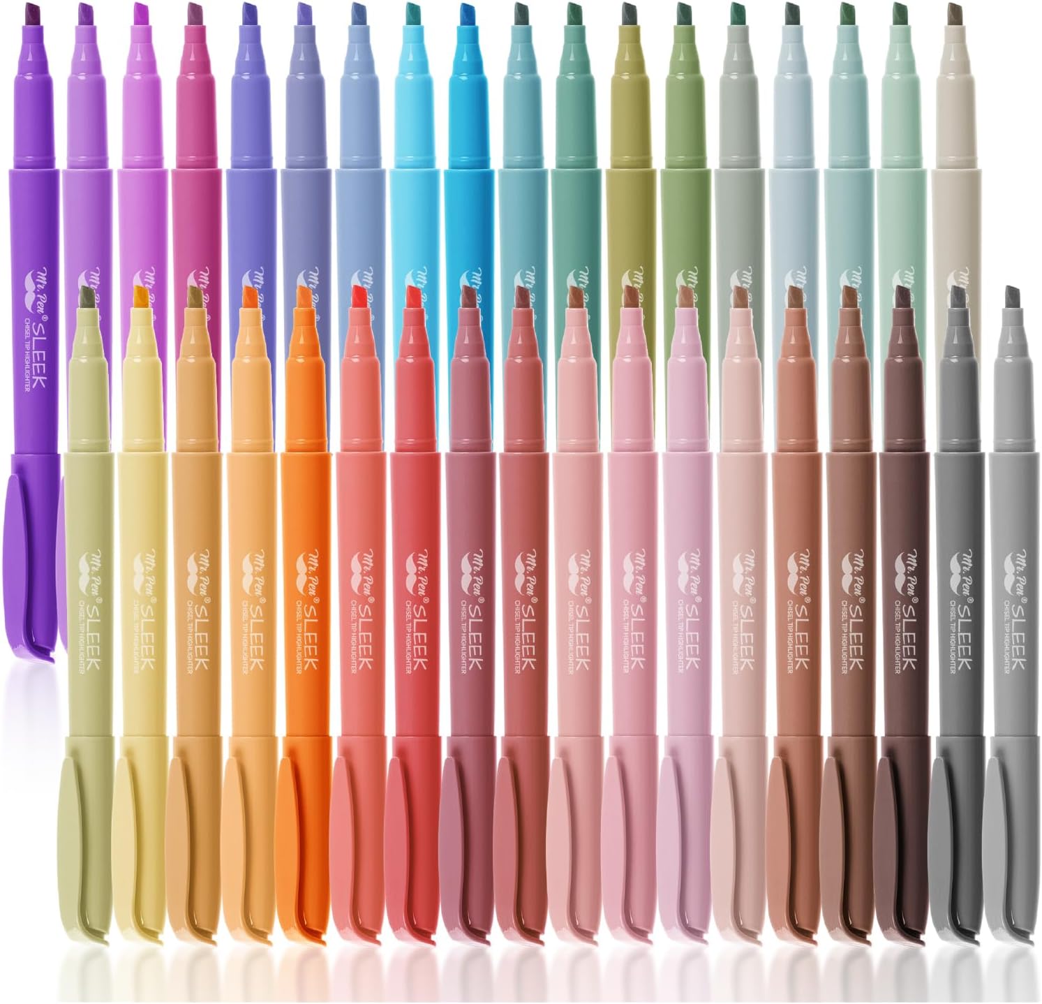 Amazon.com : Mr. Pen- Pastel Highlighters, 36 Pack, Chisel Tip ...