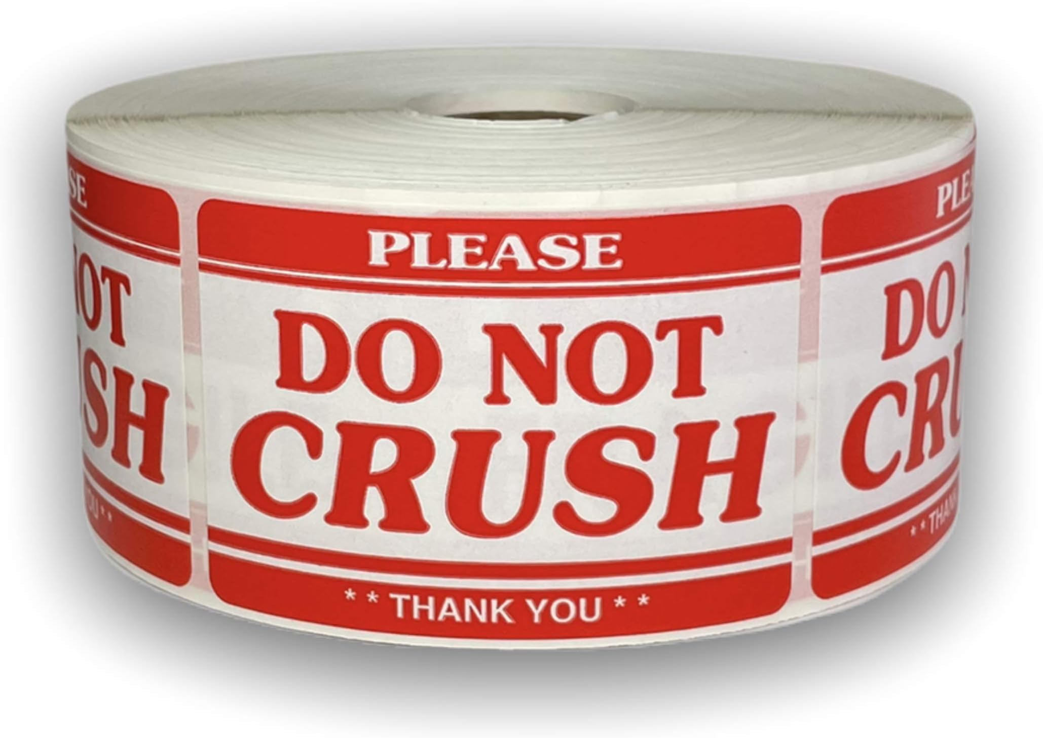 Amazon.com : Kenco 3" X 5" Please Do Not Double Stack Fragile Thank You ...