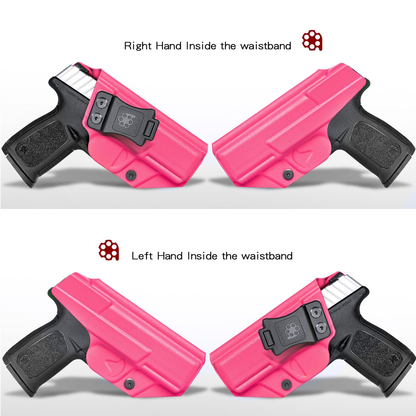 Snapklik.com : S&W SD9VE SD40VE Holster IWB & OWB Kydex Holster Fit ...