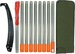 SUNORCHID Pole Pruning Saw 13 Foot Long Handle Adjustable Length, Tree ...