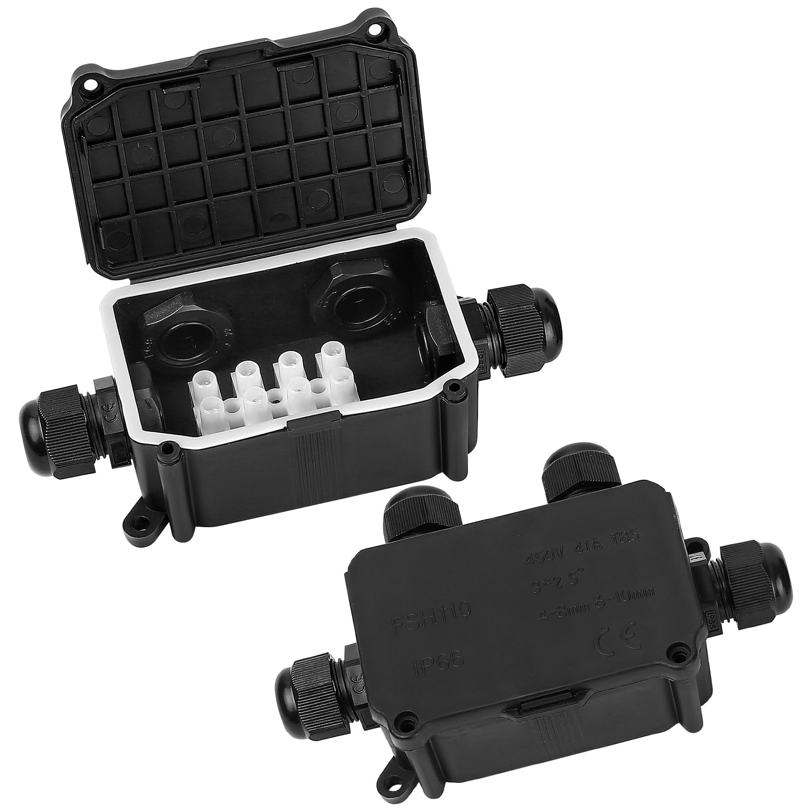 Outdoor Cable Junction Box IP65 ABS Plastic Waterproof Electrical