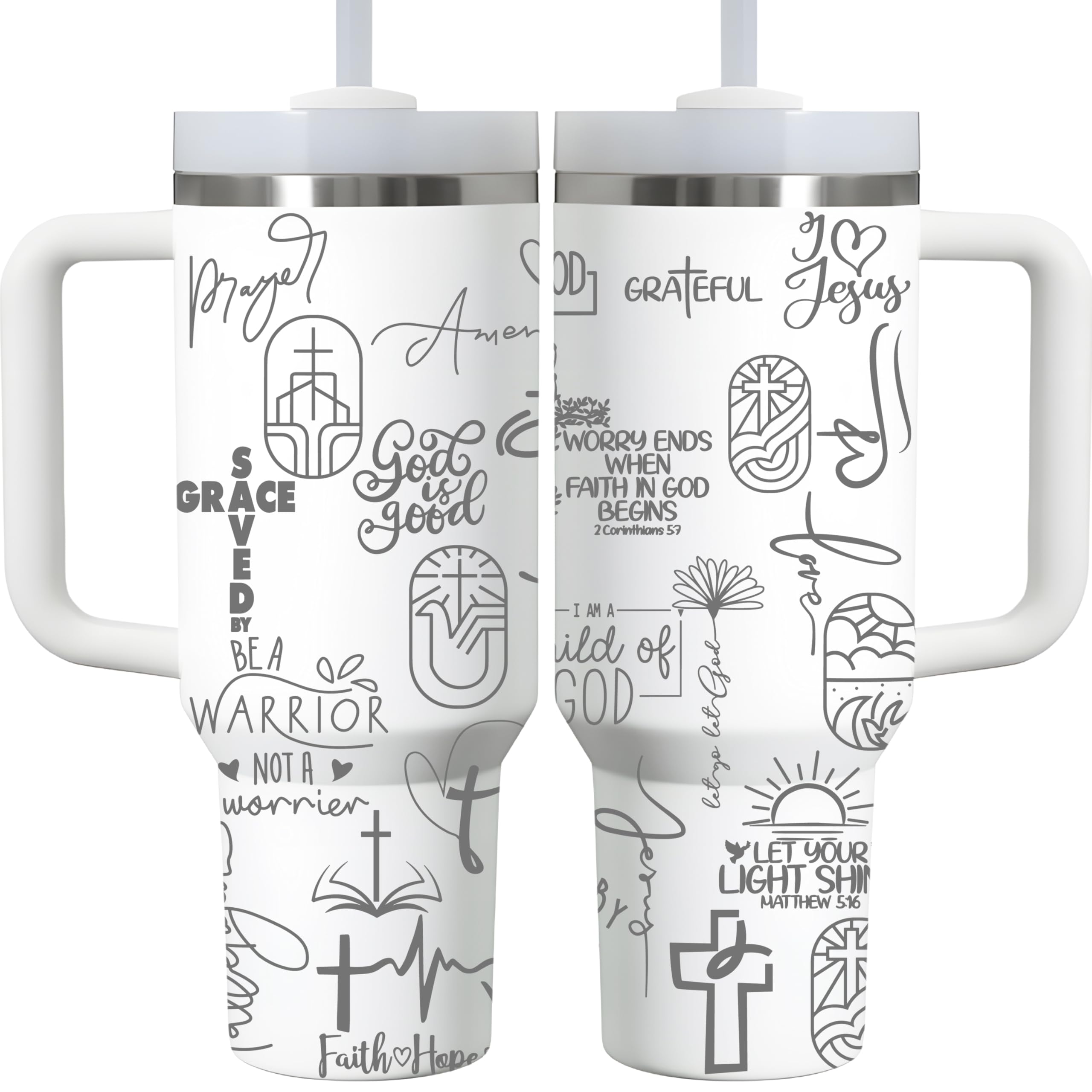 Amazon.com | ZUNEZX Christian Tumblers for Women - I Am A Child Of God ...