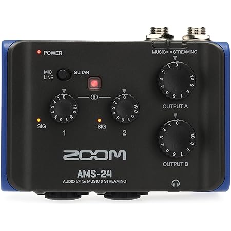 Zoom AMS-22 Interfaz de audio : Amazon.com.mx: Instrumentos Musicales