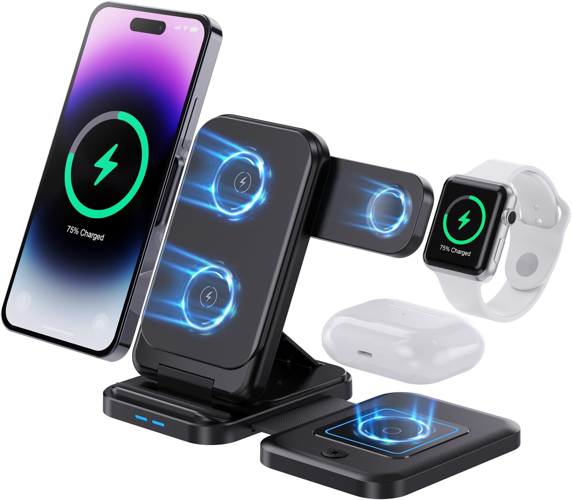 Amazon.com: SVZIX Wireless Charger, Suitable for iPhone 12/13/14/Pro ...