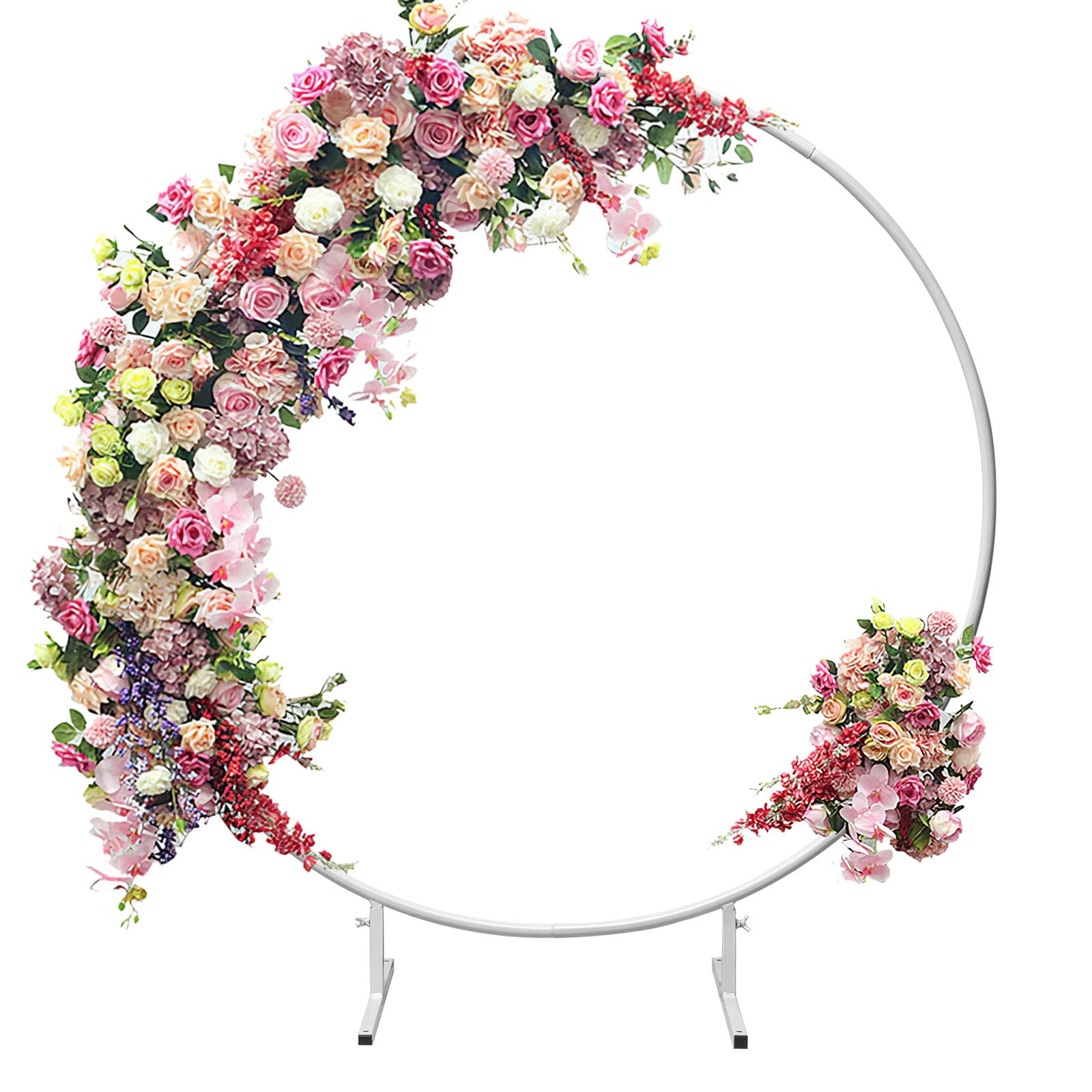 Circle Balloon Arch Stand Round Metal Wedding Arch Circle Balloon ...