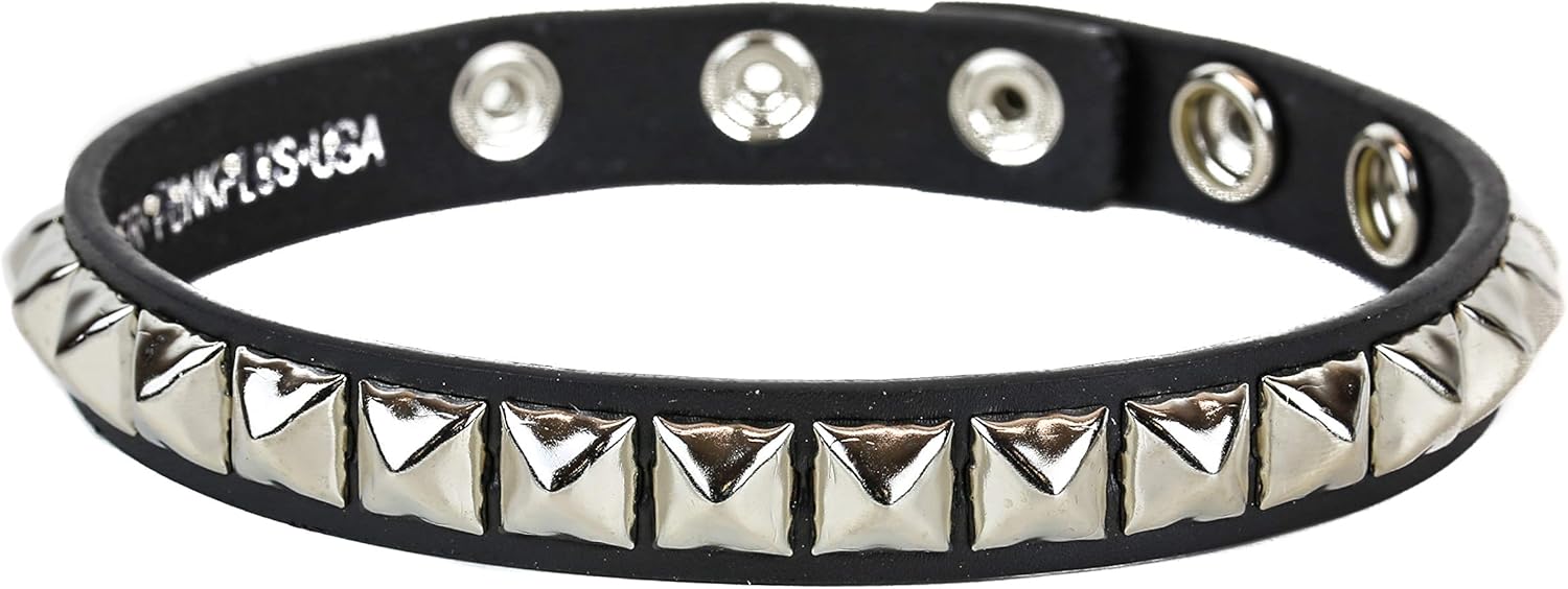 Amazon.com: Studded Armband Armlet Fetish Party Queen Rock Punk Goth ...