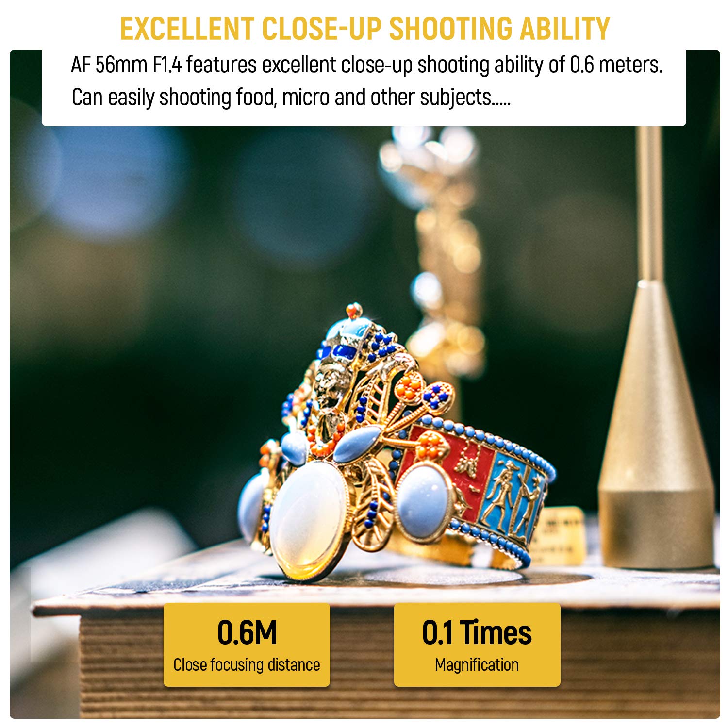 Snapklik.com : 56mm F14 Auto Focus APS-C Frame Lens For Fuji X Mount ...