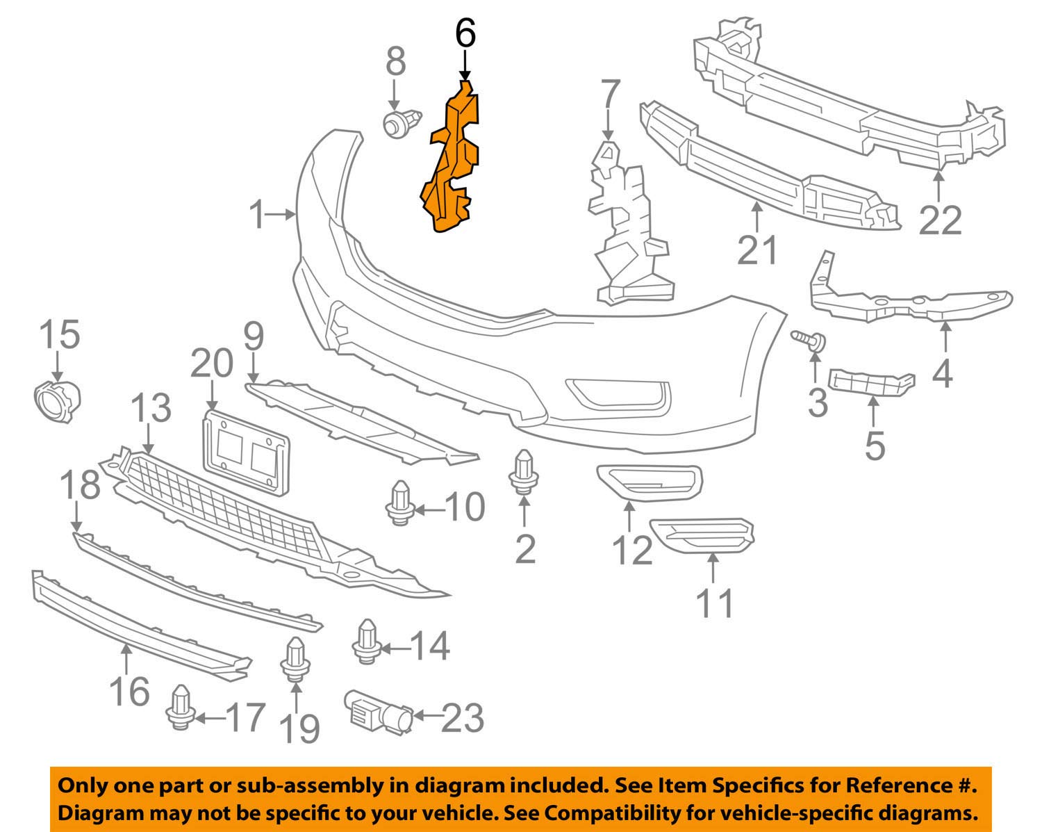 Genuine Honda 71108-T2A-A00 Bumper Duct : Amazon.in: Car & Motorbike