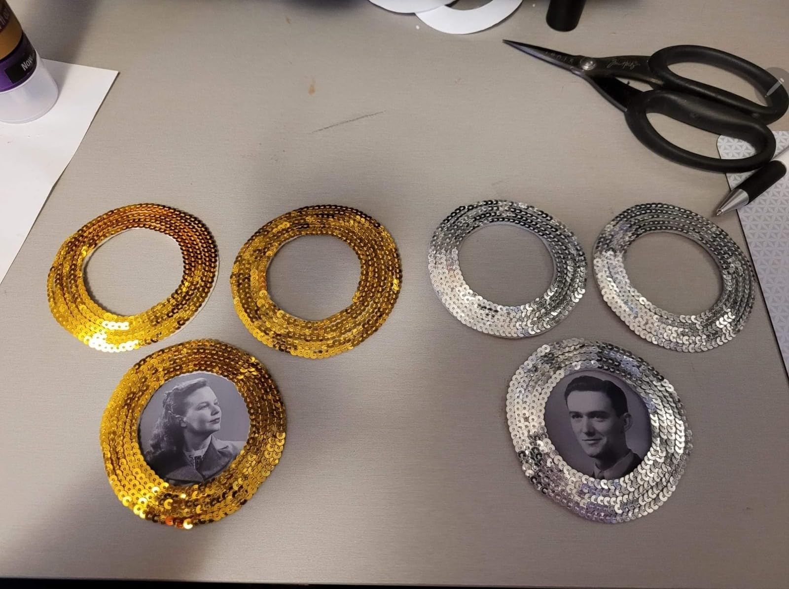 Amazon.com: OLYCRAFT 200 Yards Flat Sequin Strip, 4mm Paillette Sequin ...