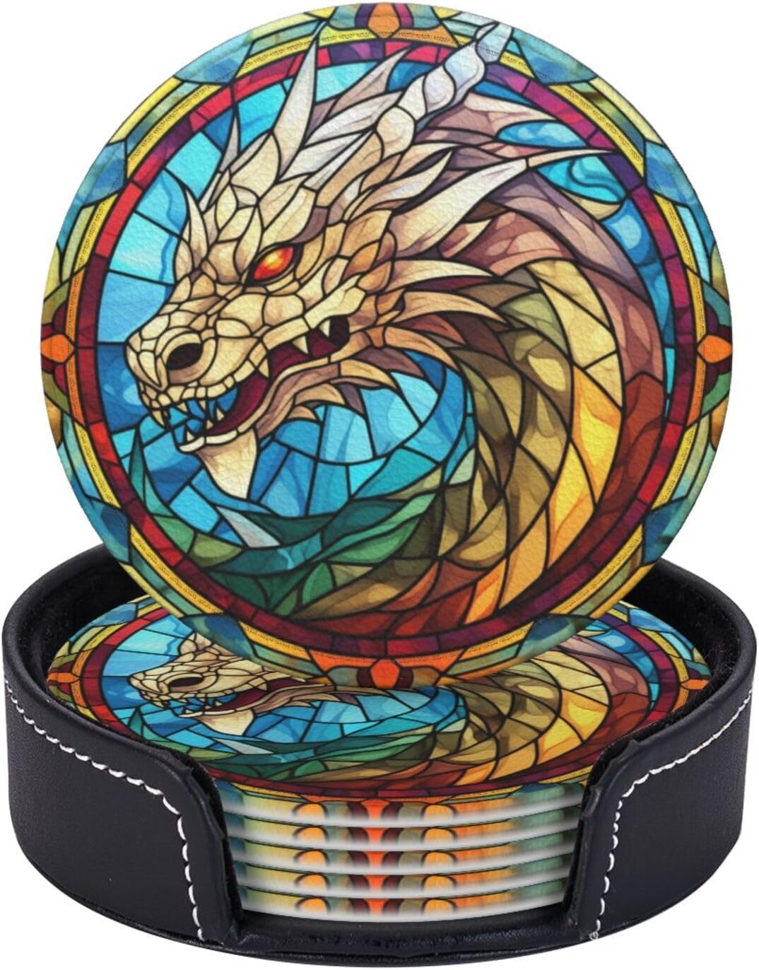 Amazon.com: D&D Class Coasters Set of 14 with Holder Hexagon Gaming Mug ...