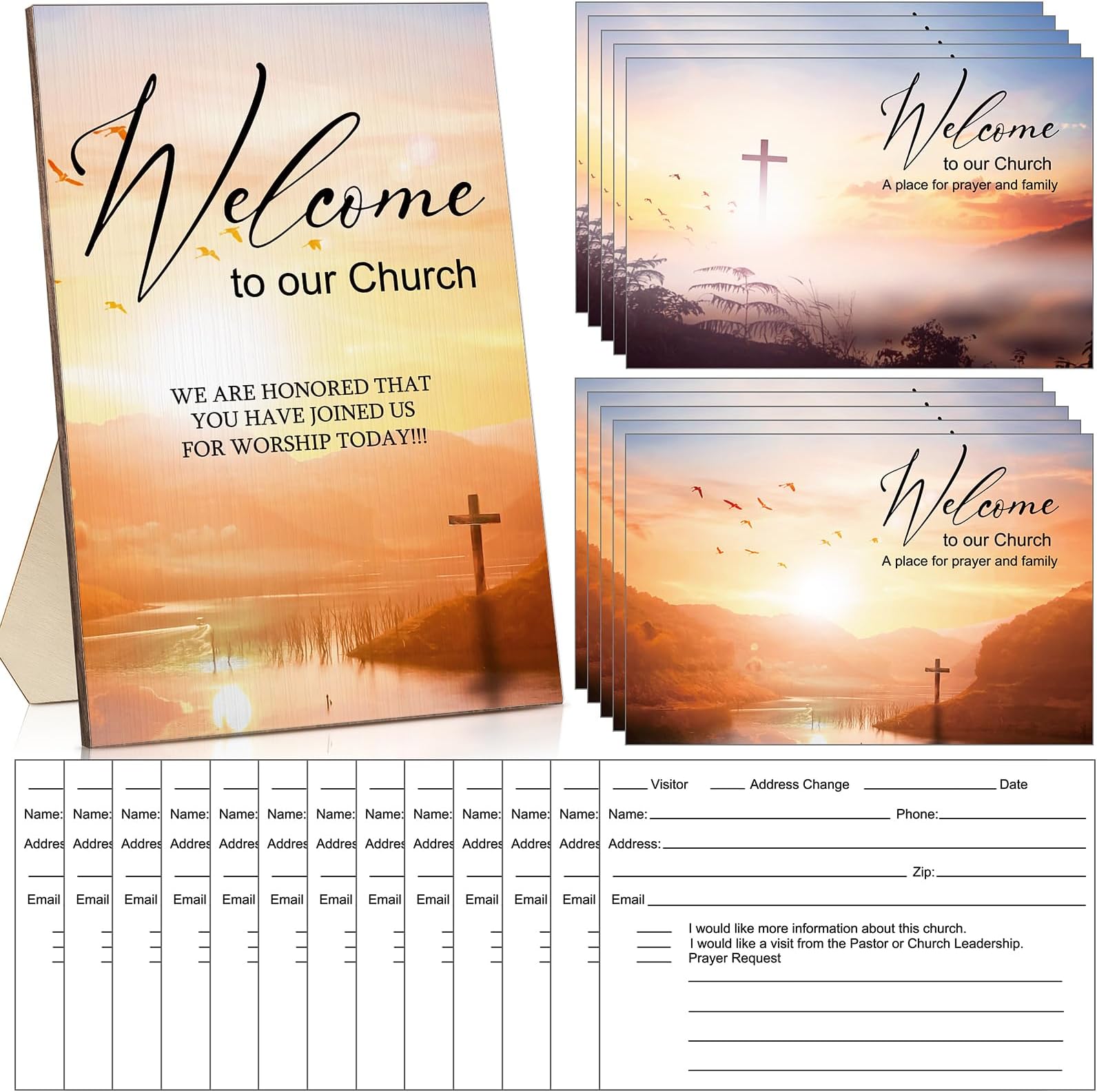 Amazon.com : Welcome Card (Pack of 50) : Office Products