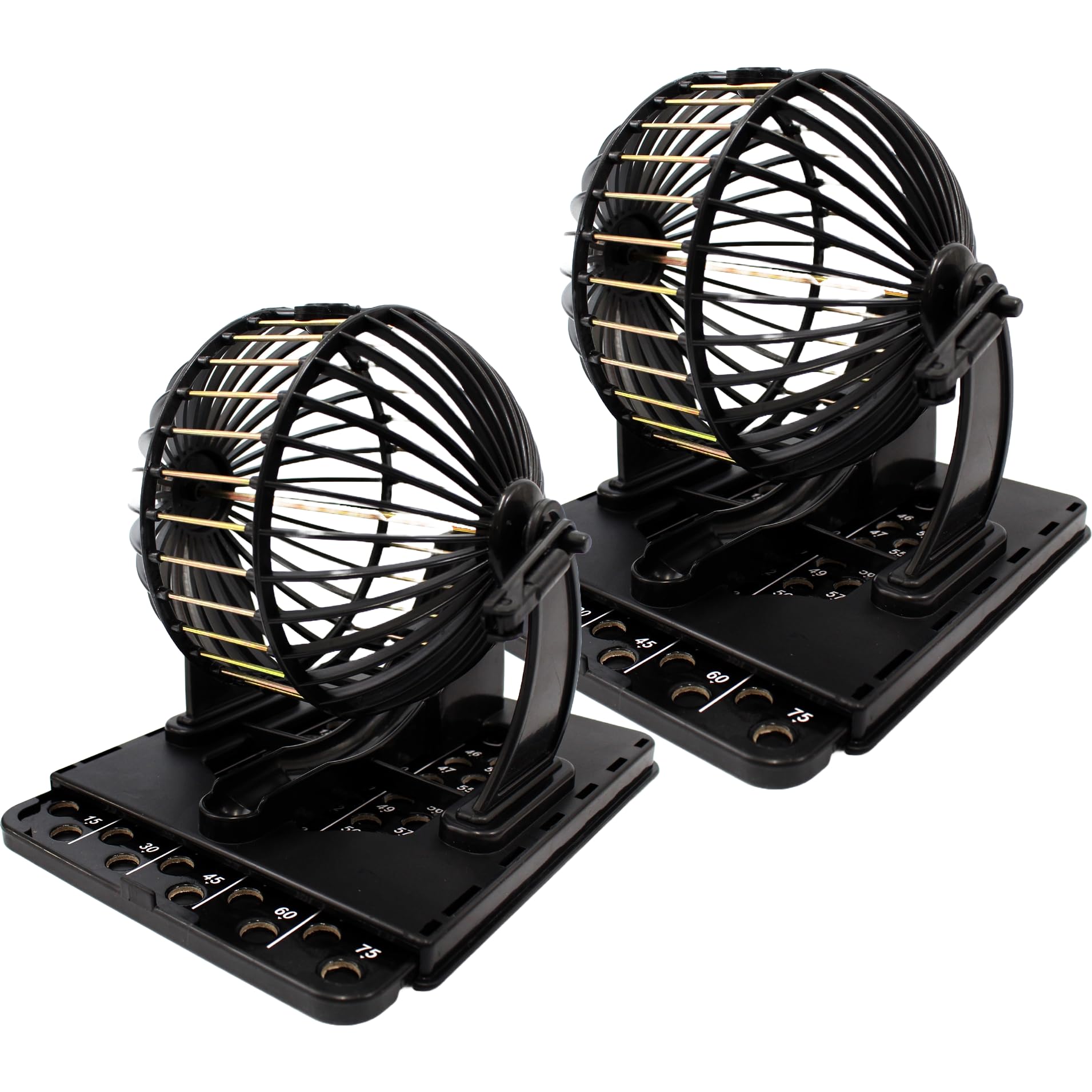 Amazon.com: PowerTRC Bingo Machine Cage Game Set | with Bingo Balls ...