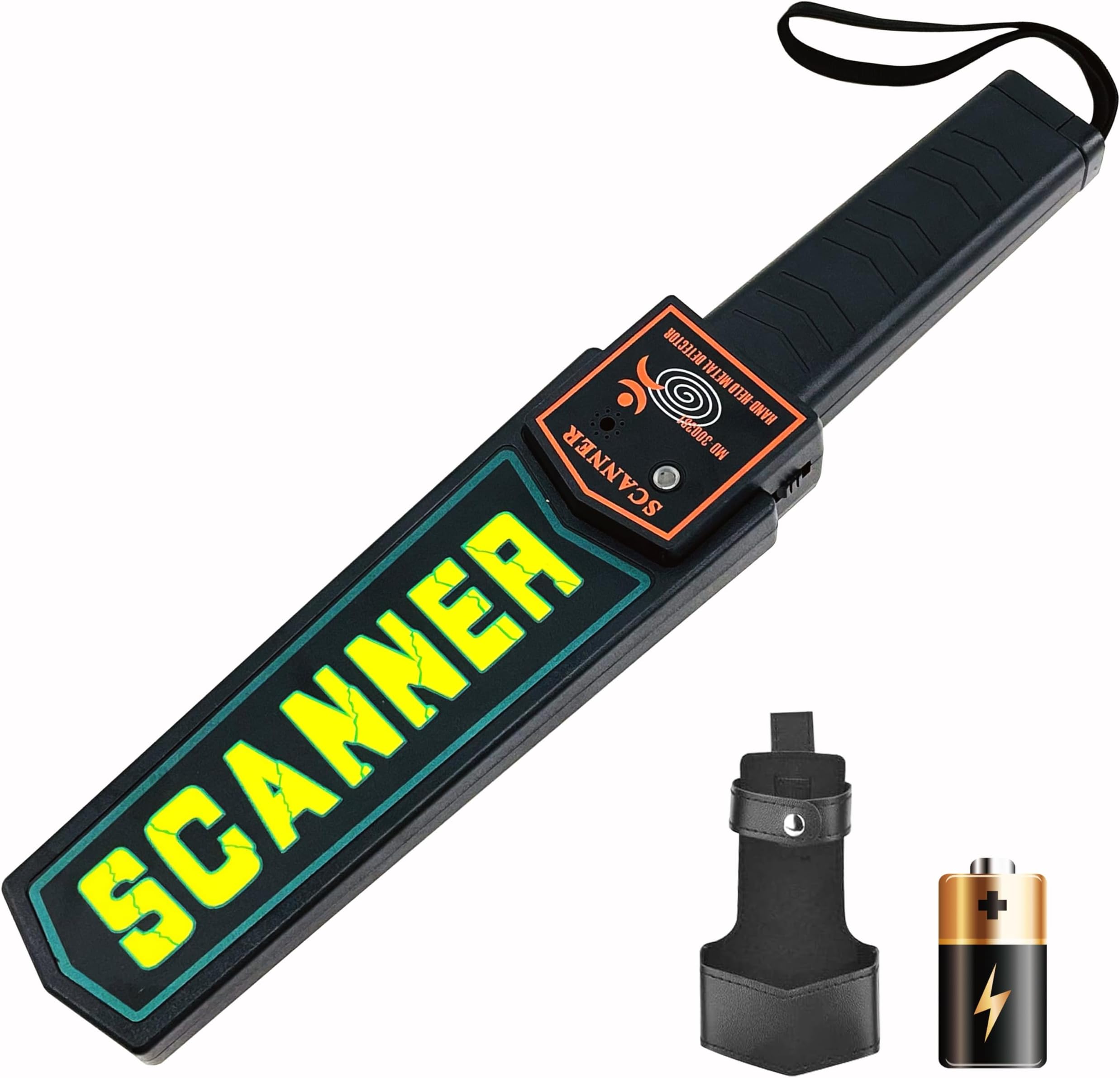 Amazon.com : Handheld Metal Detector Wand, Portable Adjustable Sound ...