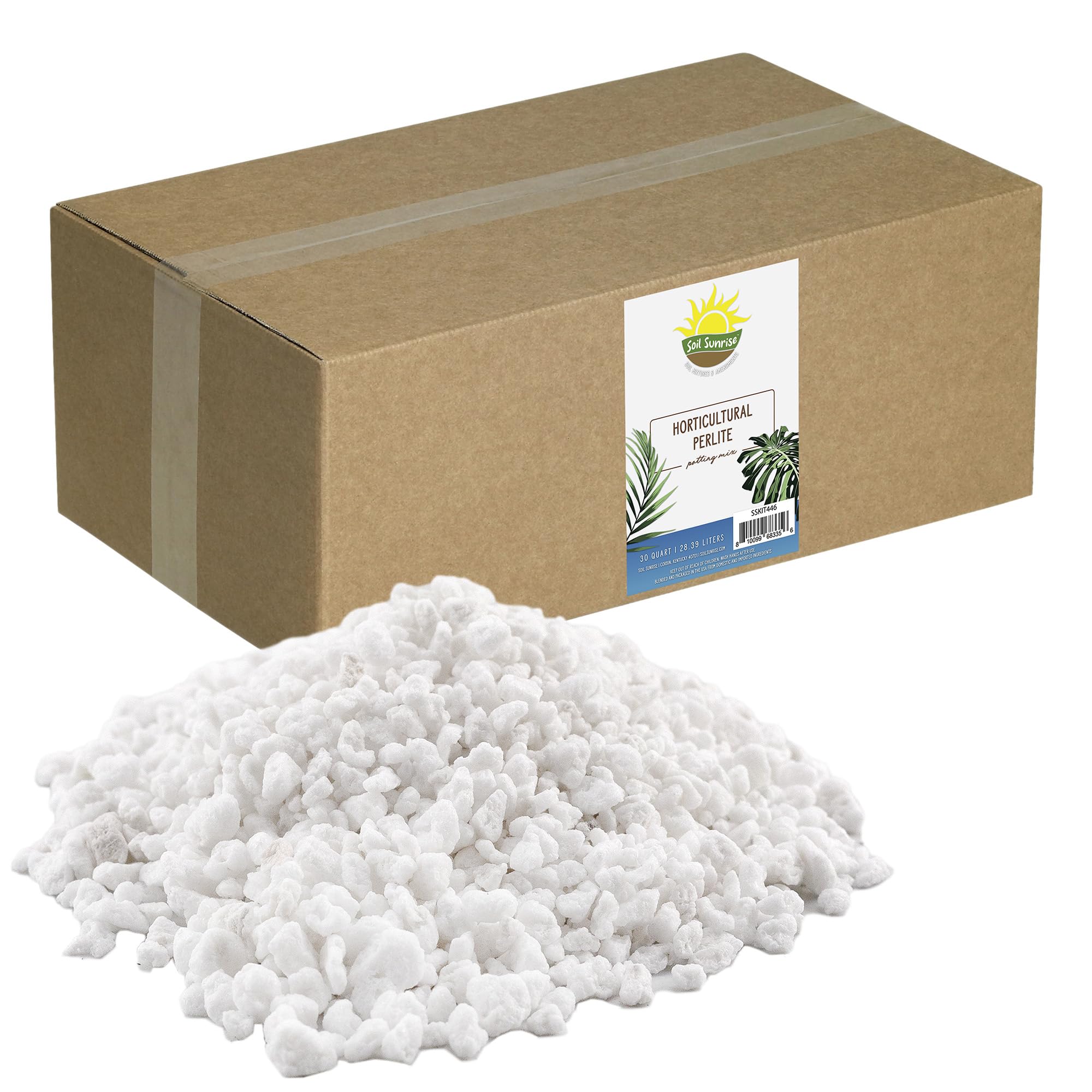 Amazon.com : Horticultural Perlite Soil Additive (30 Quarts); for ...