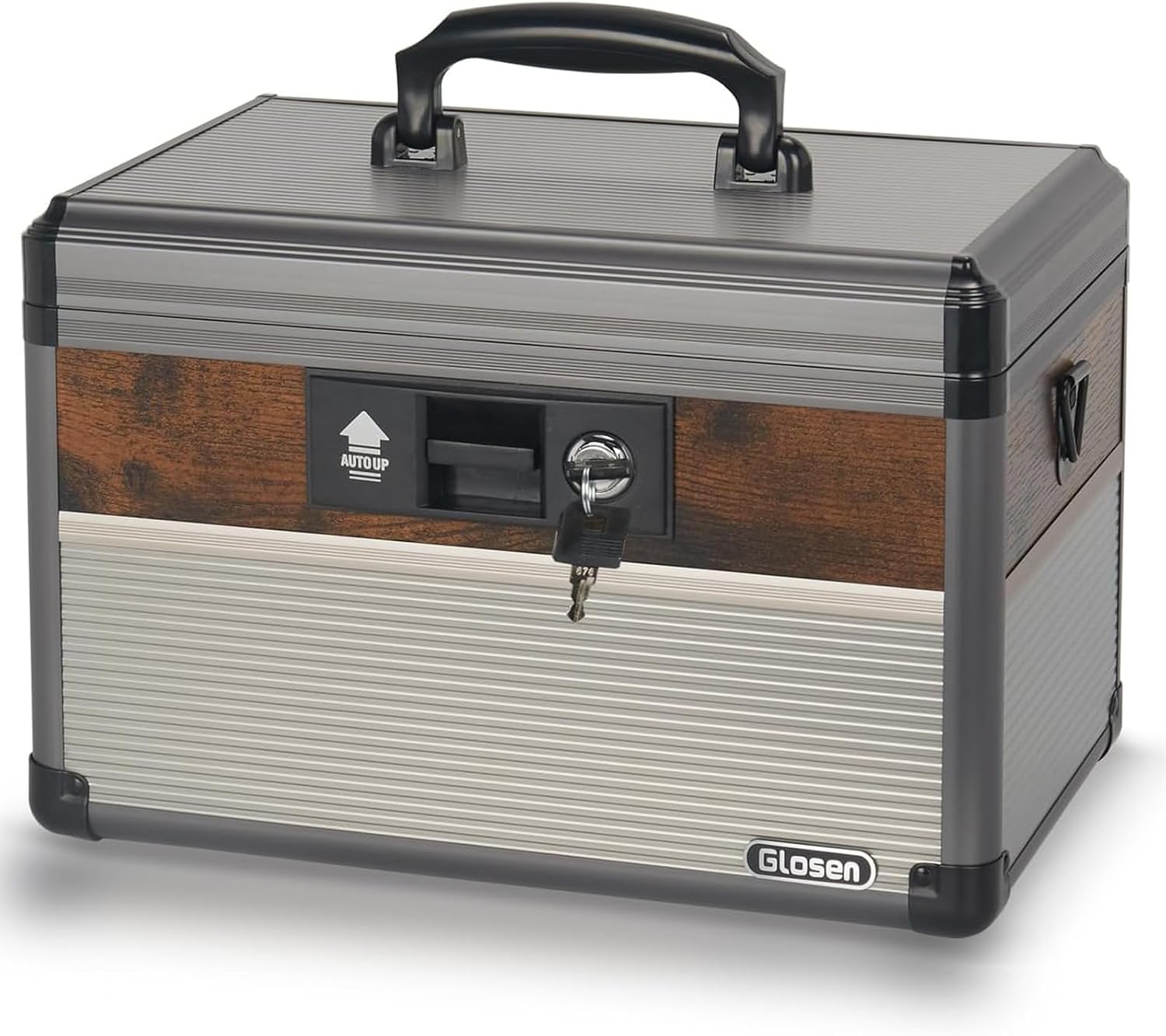 Amazon.com: Glosen Storage Safe Box Lockable Dorm Storage Trunk with ...