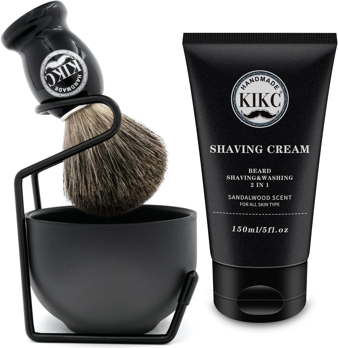 Amazon.com : JEQUIL&CORENVEO Deluxe Shaving Kit for Men, 3 in 1 Shaving ...