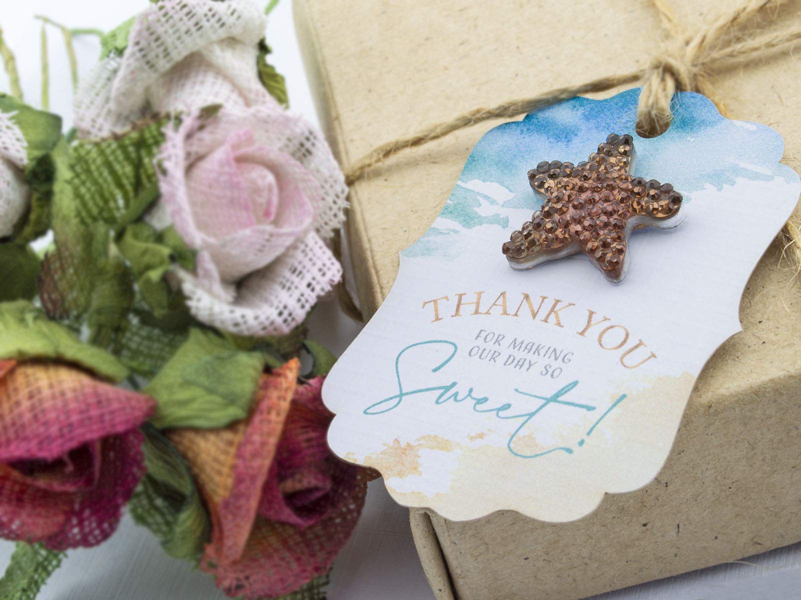 Beach Theme Bridal Shower Gift Tags Bridal Shower Tableware & Themes